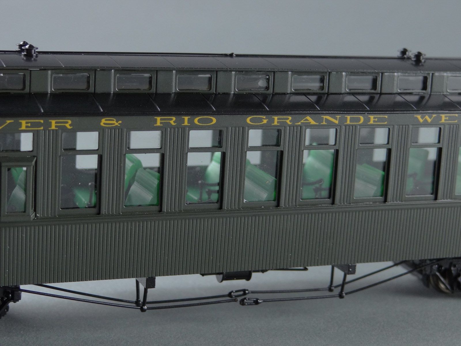 Sn3 Brass Model Train - PBL Milestone - D&RGW Open Vestibule Passenger ...