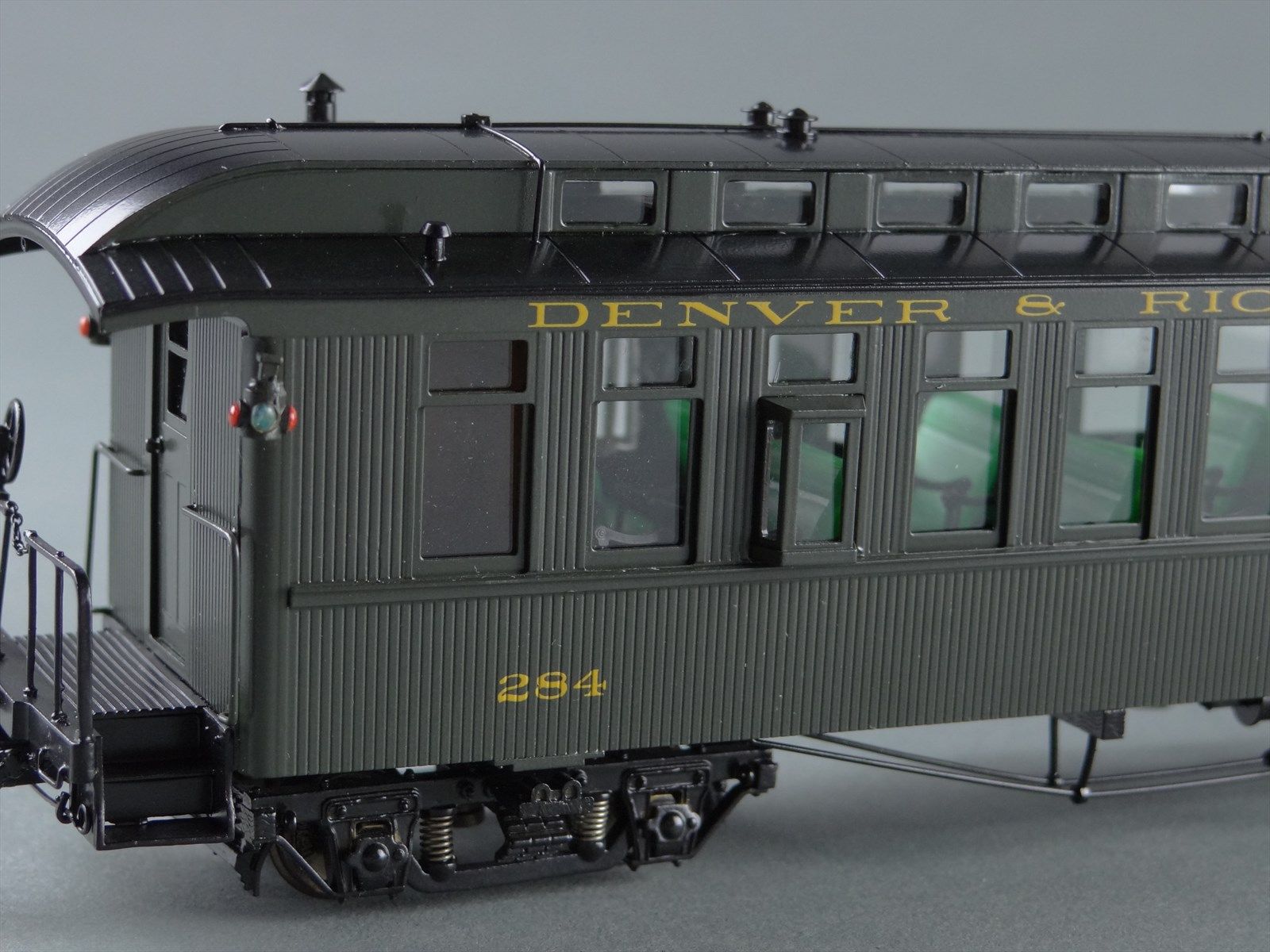 Sn3 Brass Model Train - PBL Milestone - D&RGW Open Vestibule Passenger ...