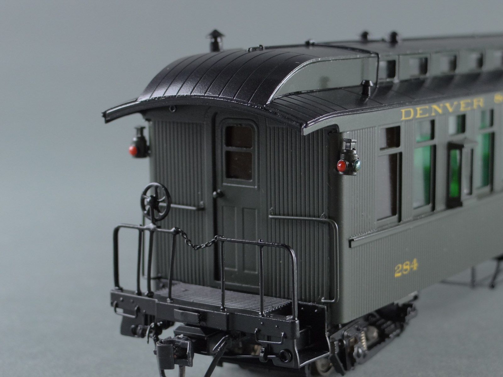 Sn3 Brass Model Train - PBL Milestone - D&RGW Open Vestibule Passenger ...