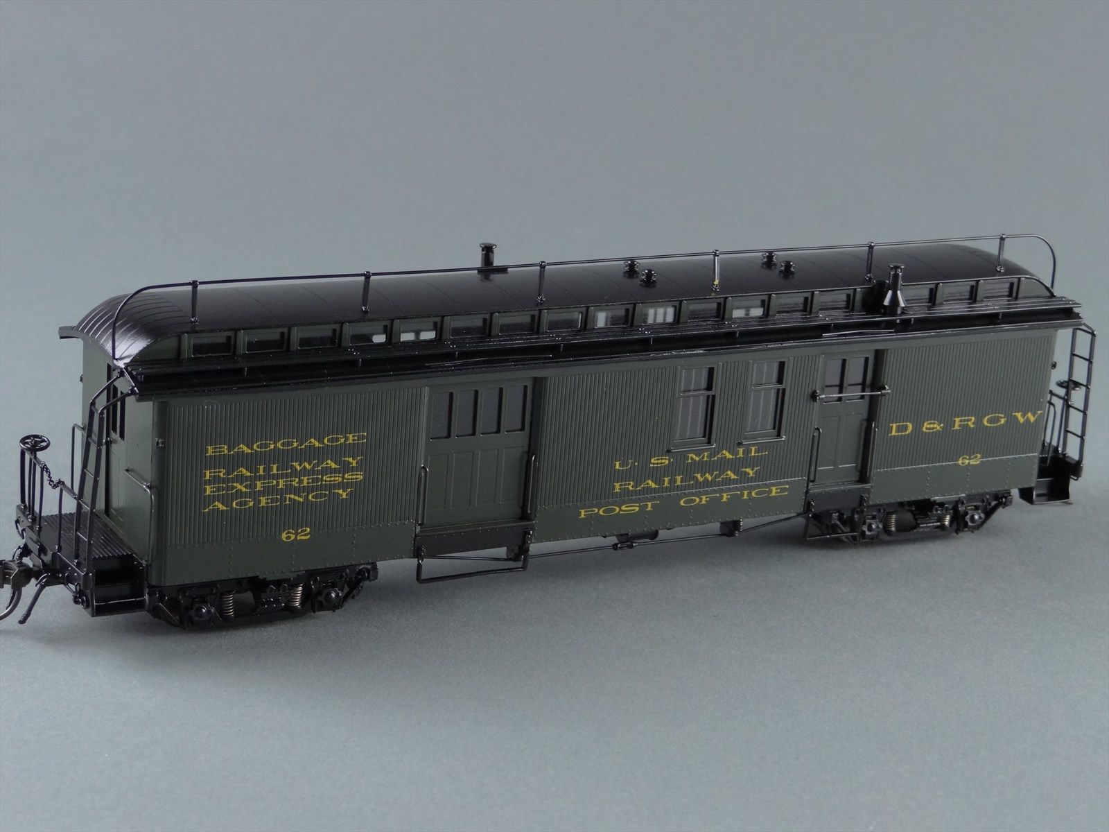 Sn3 Brass Model Train - PBL Milestone - D&RGW Passenger RPO #62 - Chili ...