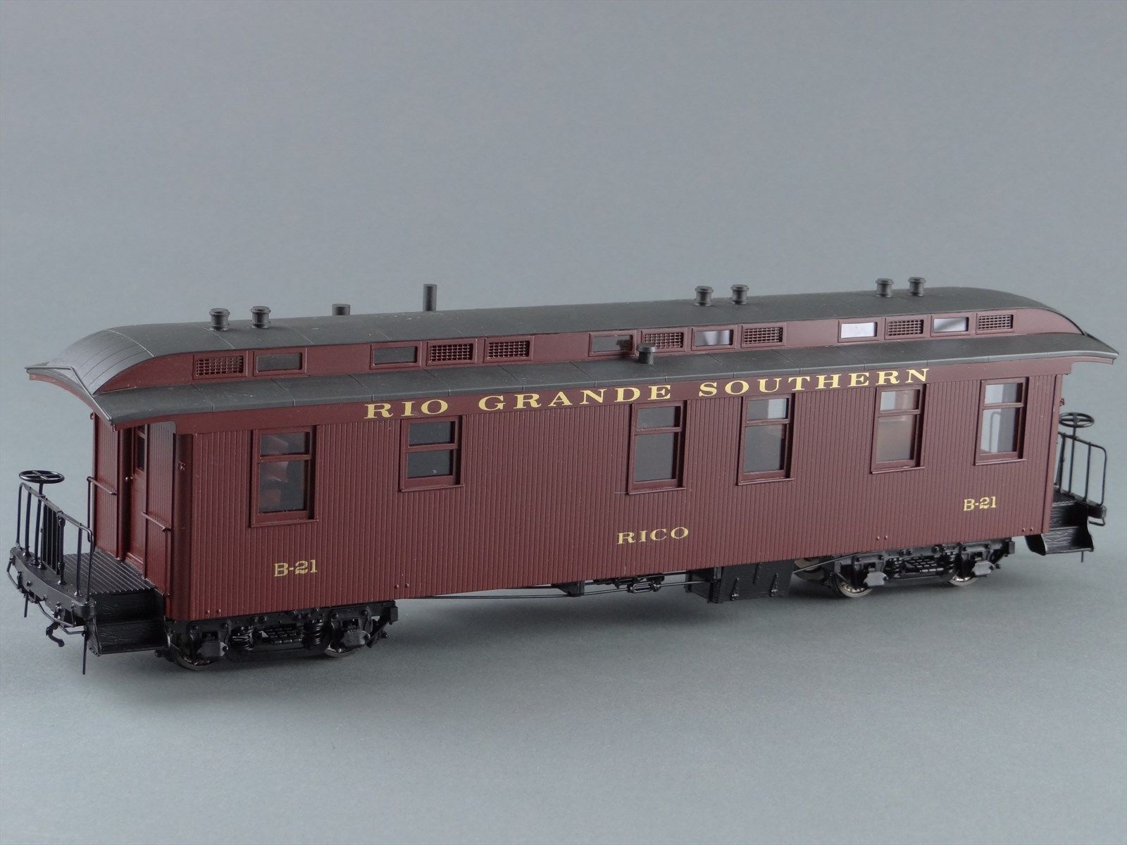 On3 Brass Model Train - BLW RGS Rio Grande Southern RICO O-21 Business ...