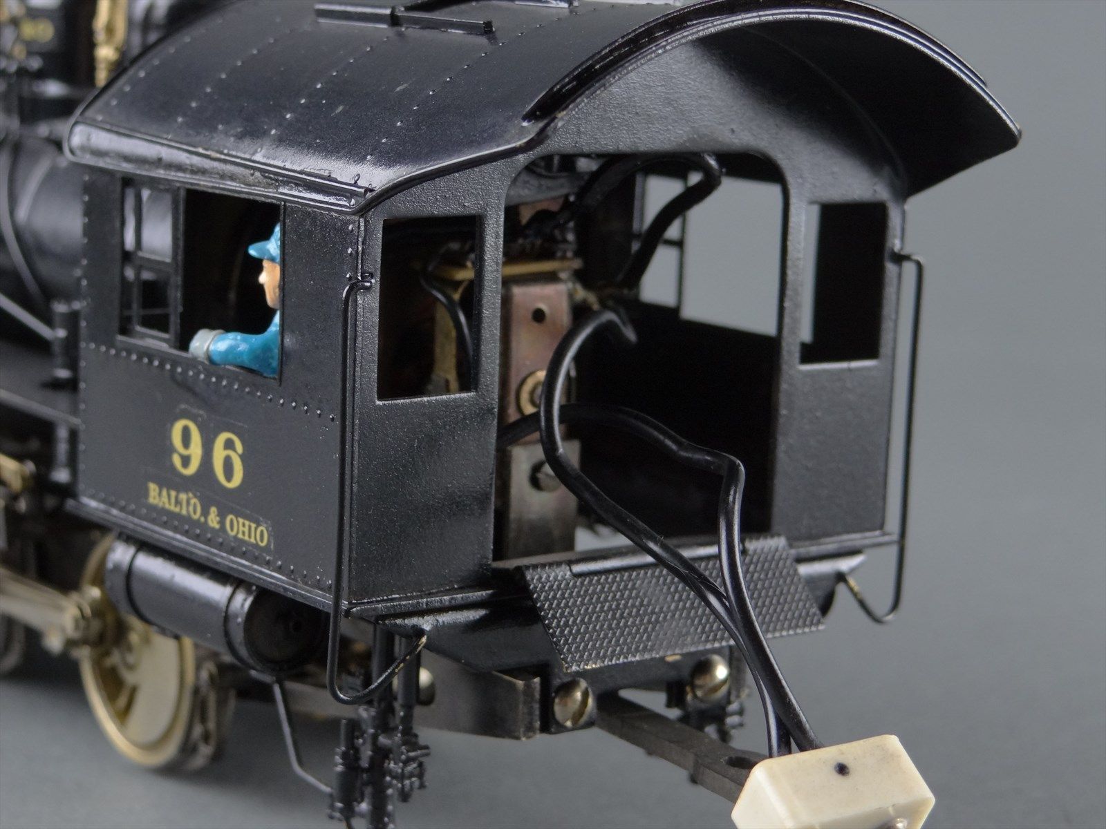 O Scale 2-Rail Brass Model - US Hobbies KTM B&O Baltimore & Ohio 0-4-0 ...