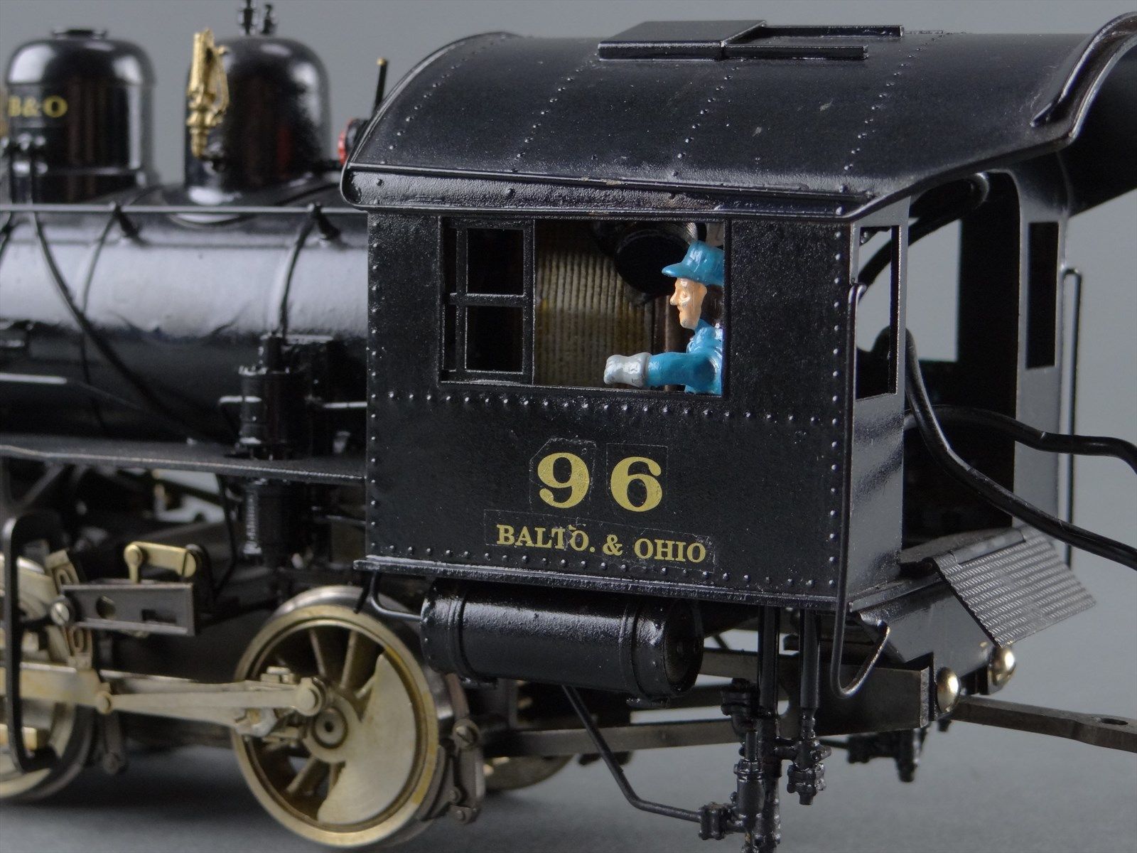 O Scale 2-Rail Brass Model - US Hobbies KTM B&O Baltimore & Ohio 0-4-0 ...