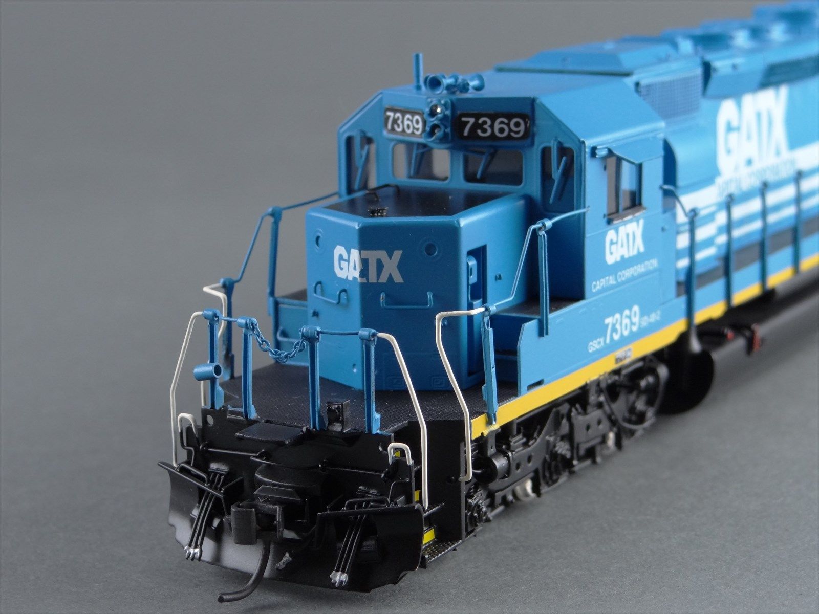 HO Brass Model Train - OMI #6667.1 Overland GATX SD40-2 #7369