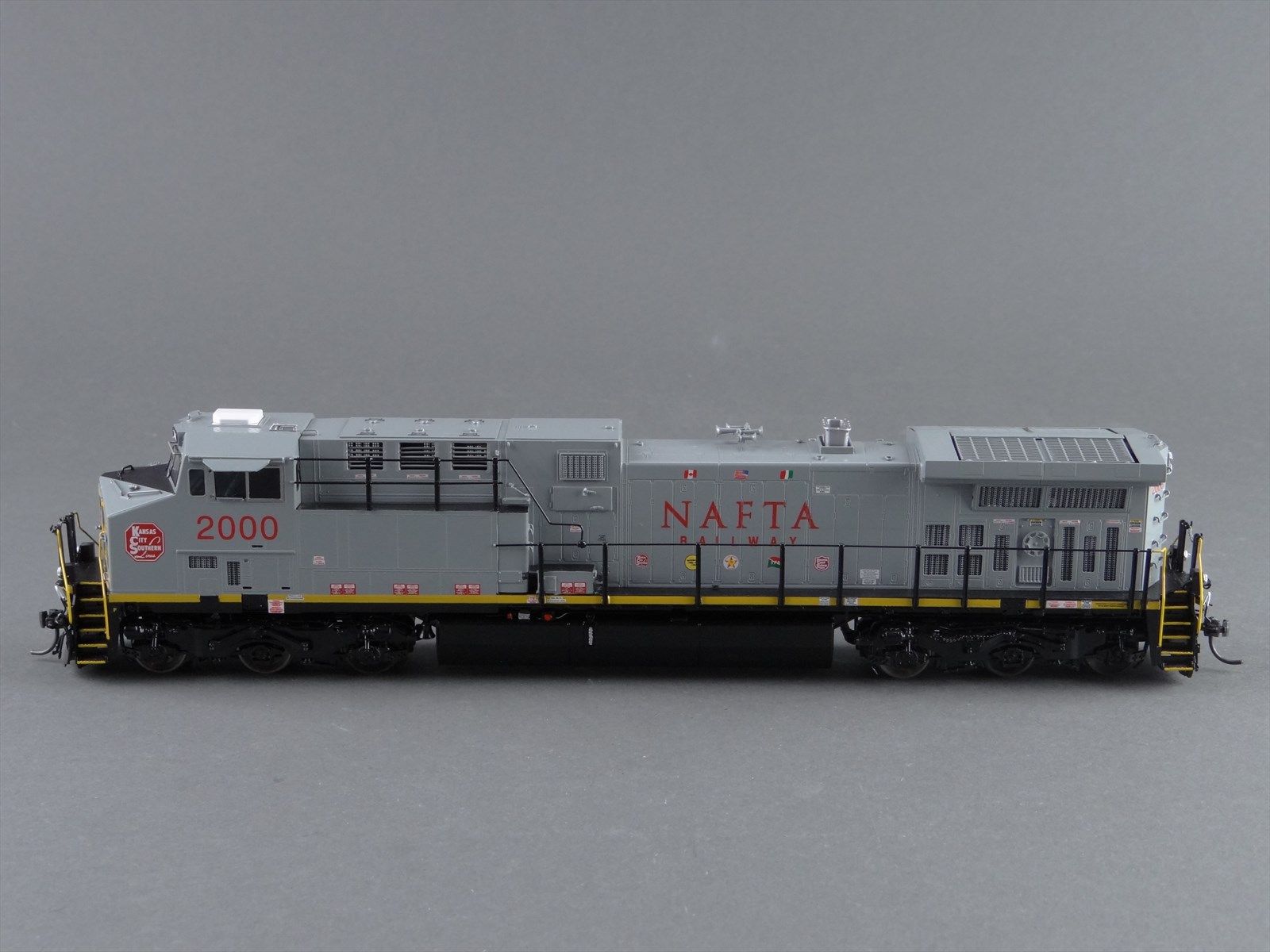 HO Brass Model Train - OMI 6575.1 Overland KCS Kansas City Southern ...