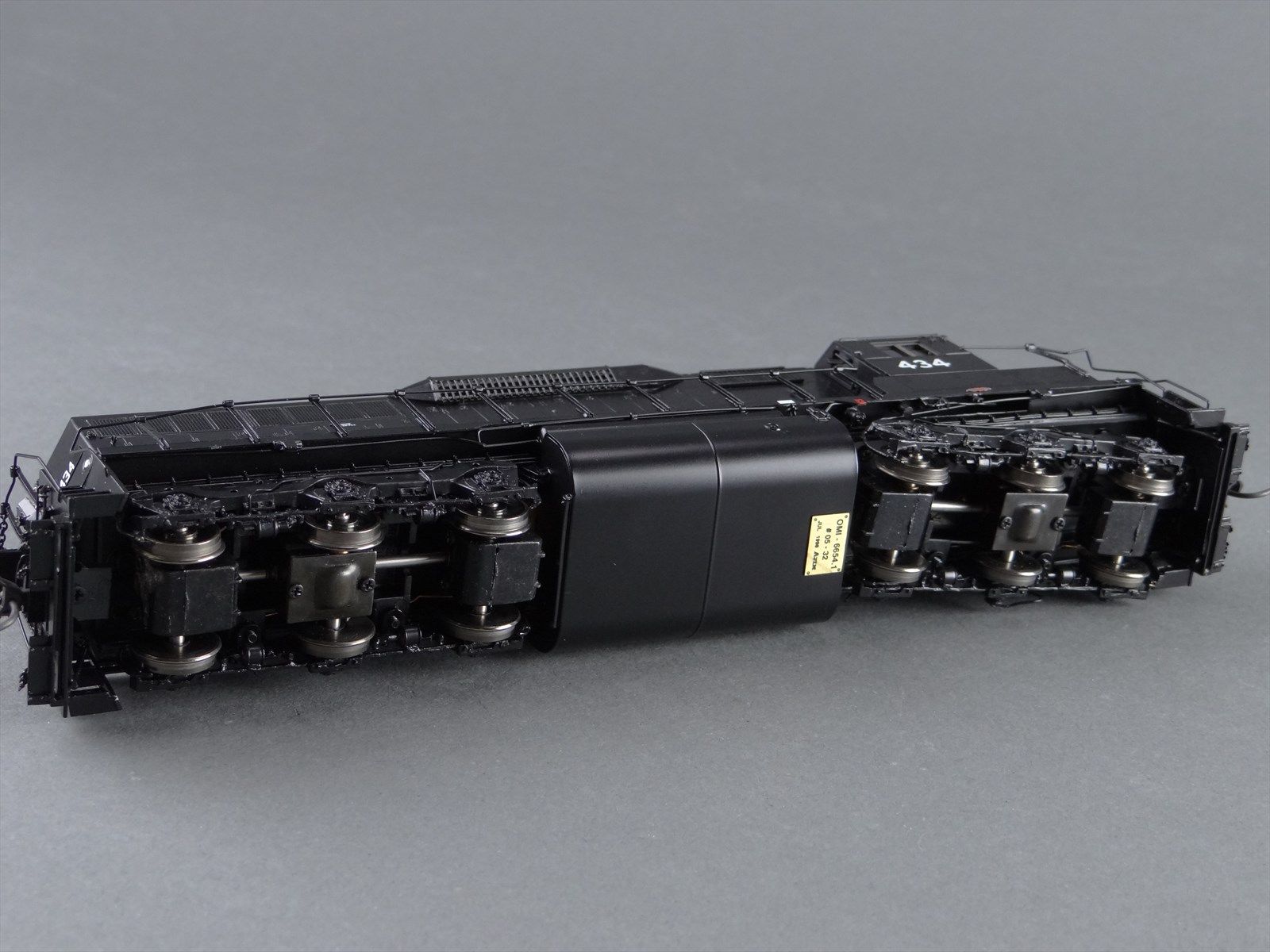 HO Brass Model Train - OMI 6654.1 Overland EMD SD40X Diesel #434 Demo