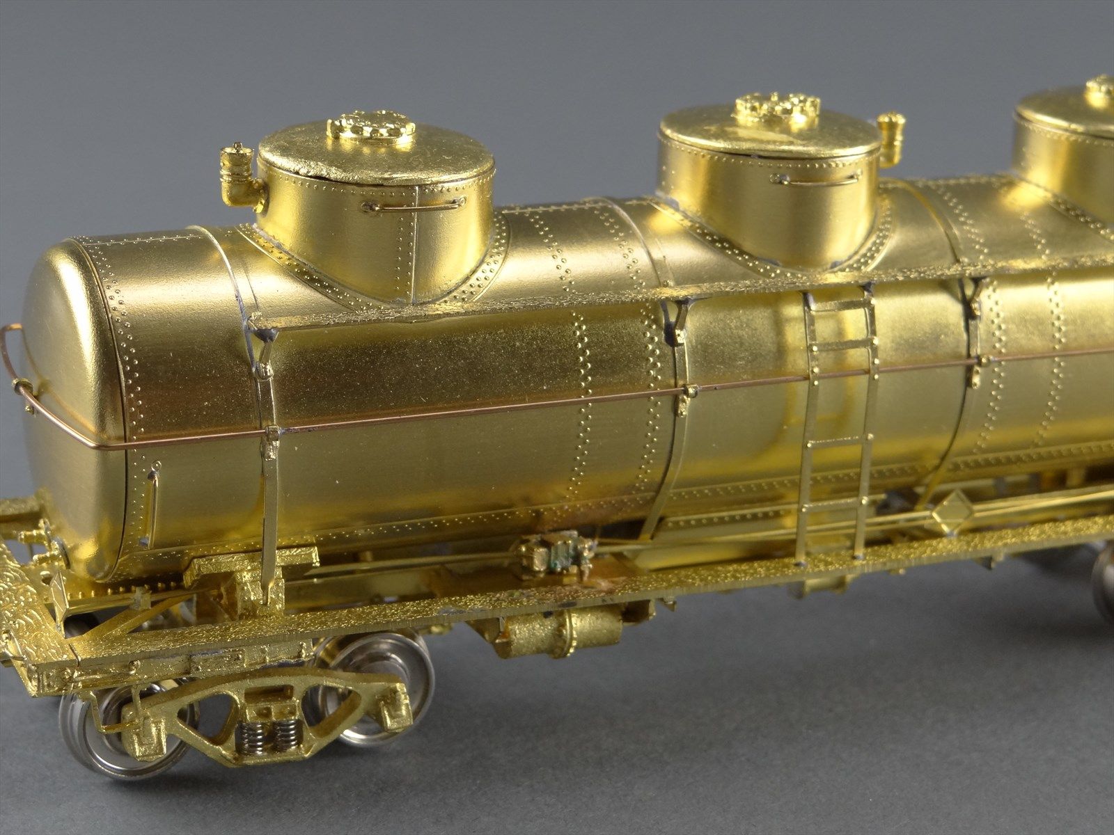 HO Brass Model Train - OMI #3132 ACF Triple Dome 8,000 Gallon Tank Car
