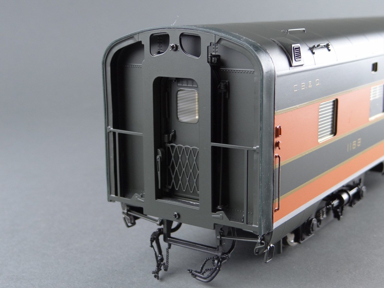 O Scale 2-Rail Brass Model Train - PSC 17421-1 GN 1947 Empire Builder 8 ...