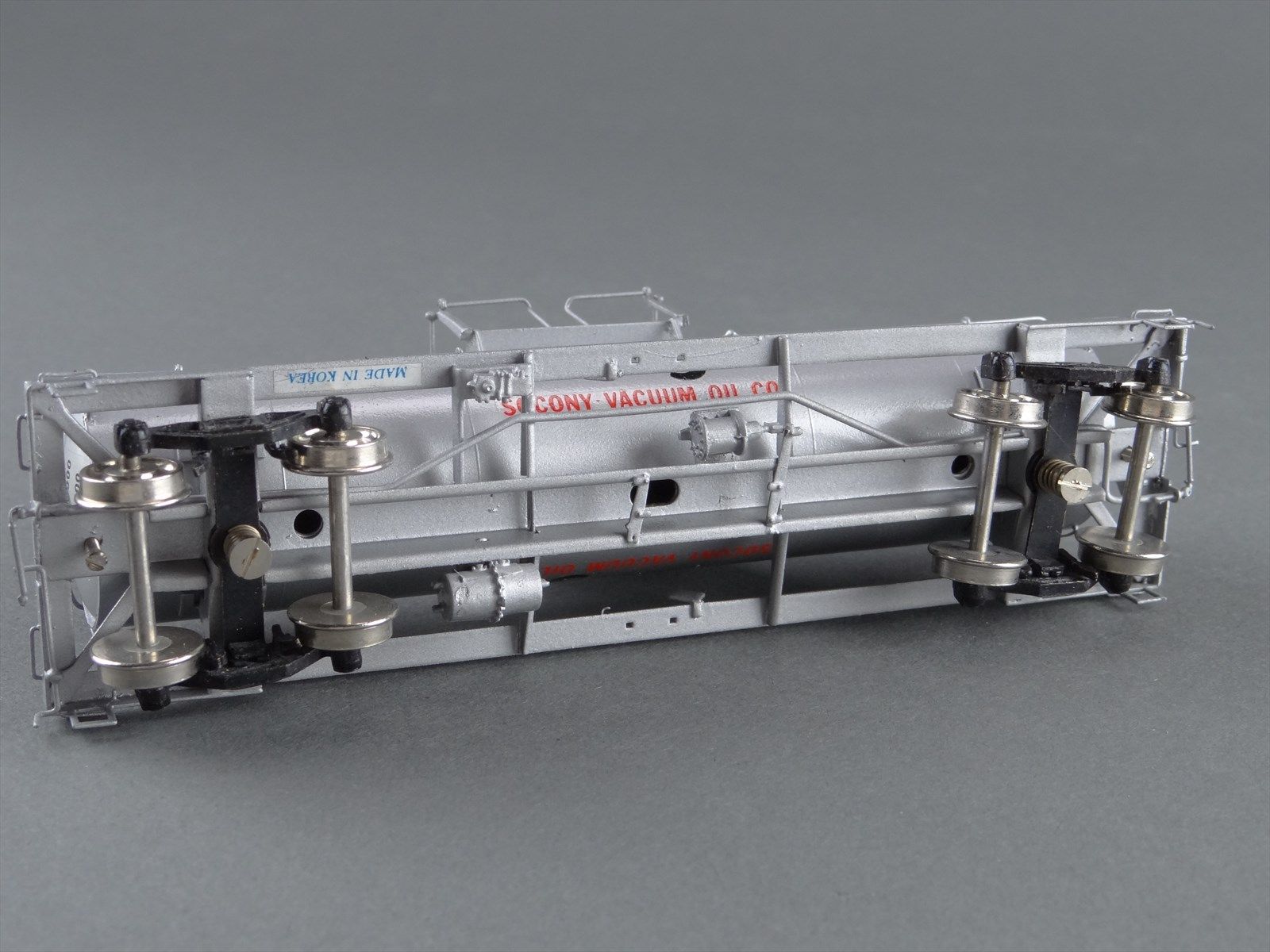 HO Brass Model Train - PSC 15656 Mobilgas 8,000 Gallon Tank Car