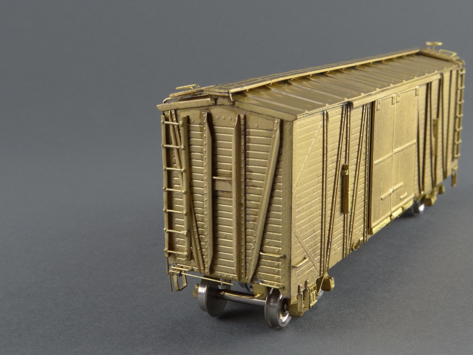 HO Brass Model Train - Oriental Milwaukee Road 42' Auto Box Car