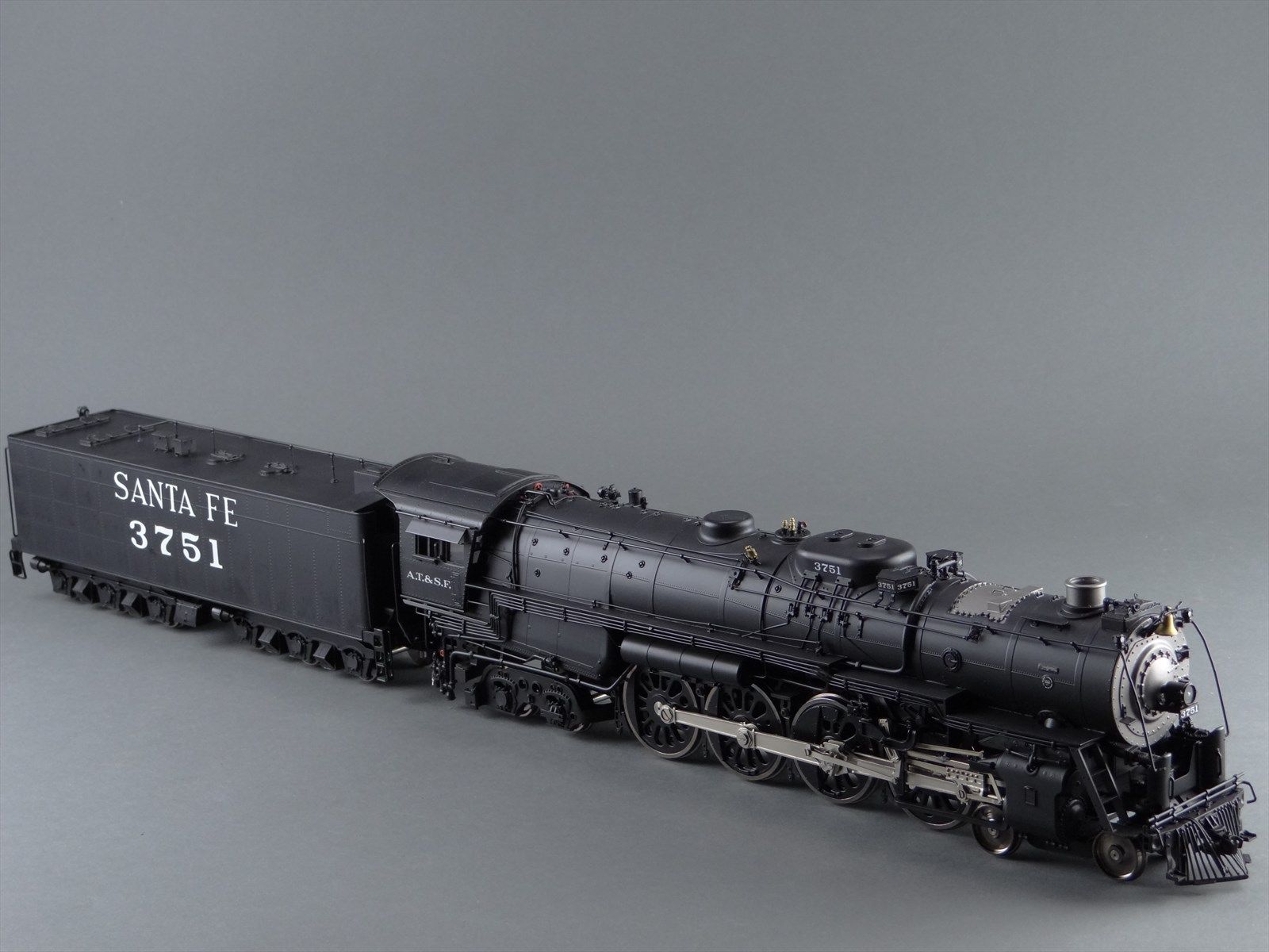 O Scale Brass 2-Rail - Sunset Models ATSF Santa Fe 4-8-4 #3751
