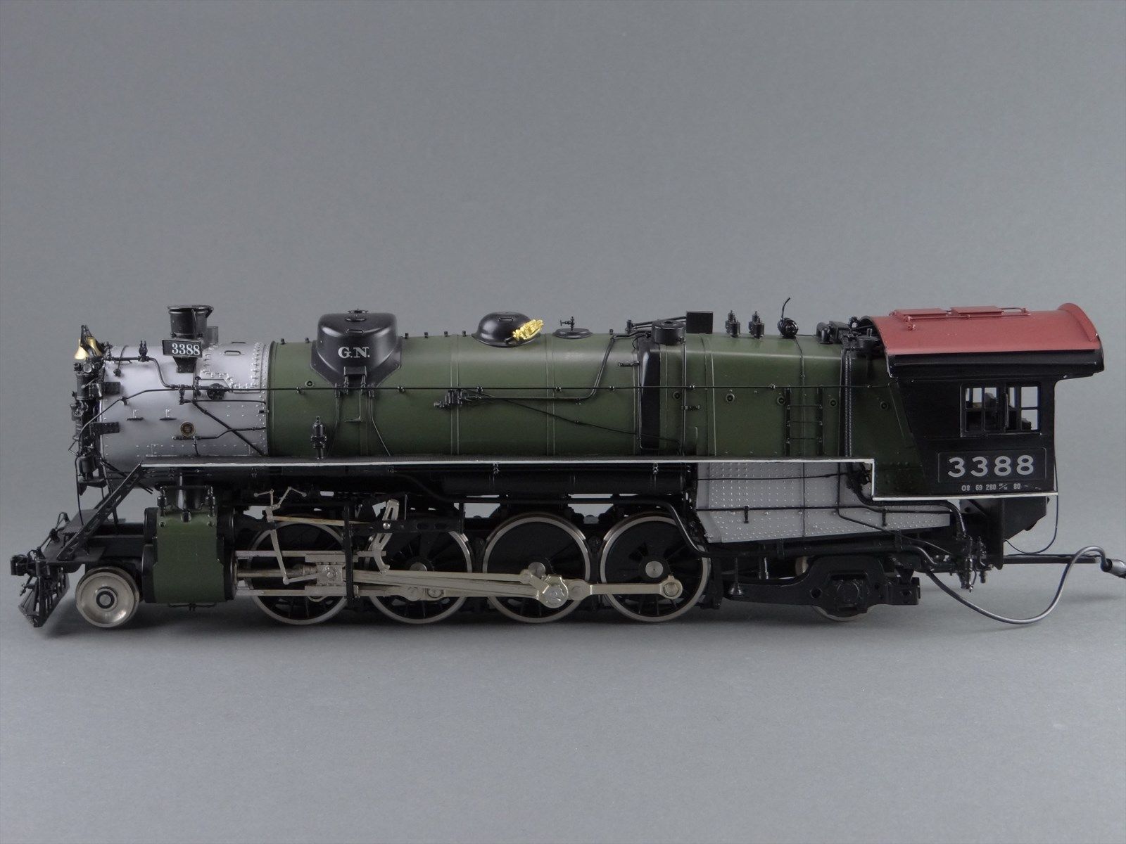 O Scale 2-Rail Brass Model Train - Oriental GN Great Northern 2-8-2 O-8 ...