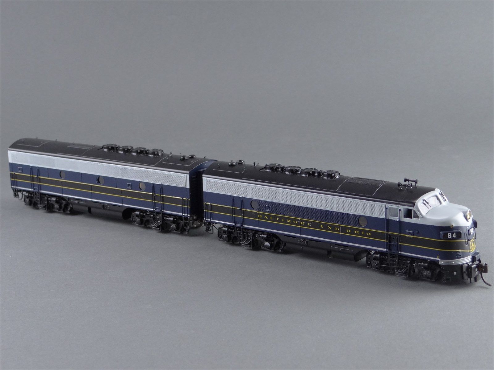 HO Brass Model Train - OMI 5452.1 B&O Balitimore & Ohio F3 F3A F3B A-B ...