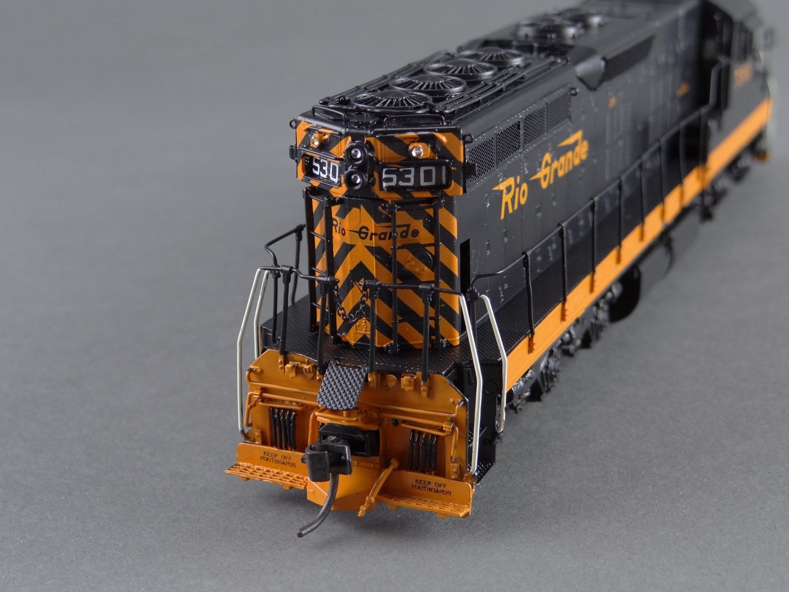 HO Brass Model Train - OMI 5163.1 D&RGW Rio Grande SD7 #5301 - Custom