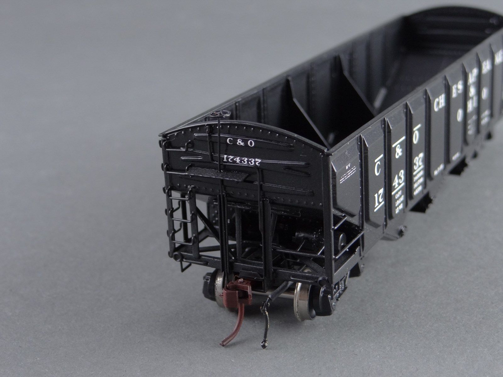 HO Brass Model Train - OMI 1308 C&O Chesapeake & Ohio Triple Hopper ...