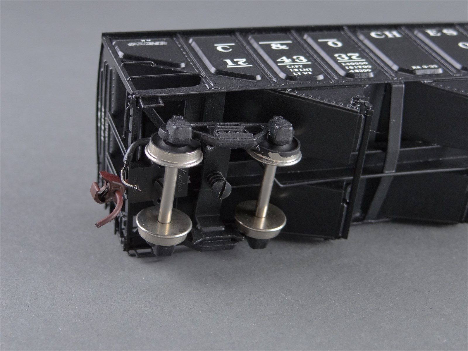 HO Brass Model Train - OMI 1308 C&O Chesapeake & Ohio Triple Hopper ...