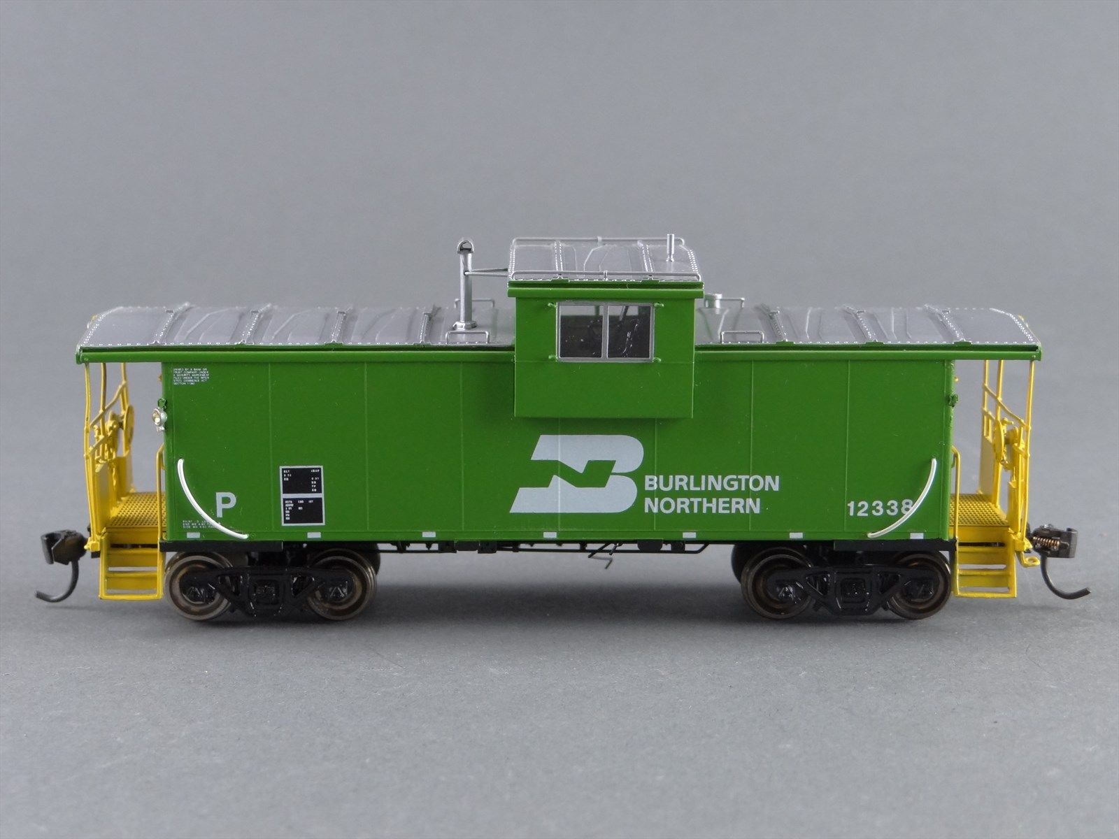 HO Brass Model Train - OMI 3900.1 BN Burlington Northern W-V Caboose ...
