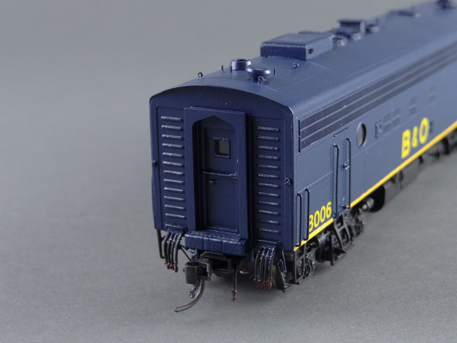HO Brass Model Train - OMI 5802.1 B&O Baltimore & Ohio FP7 Diesel #8006 ...