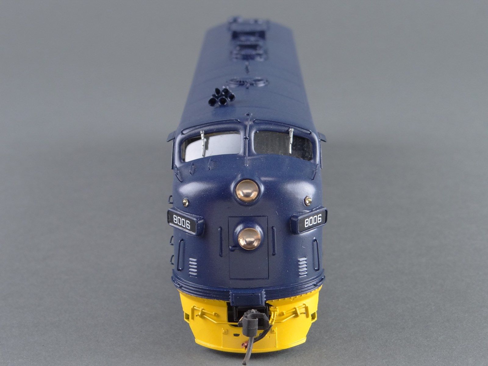 HO Brass Model Train - OMI 5802.1 B&O Baltimore & Ohio FP7 Diesel #8006 ...