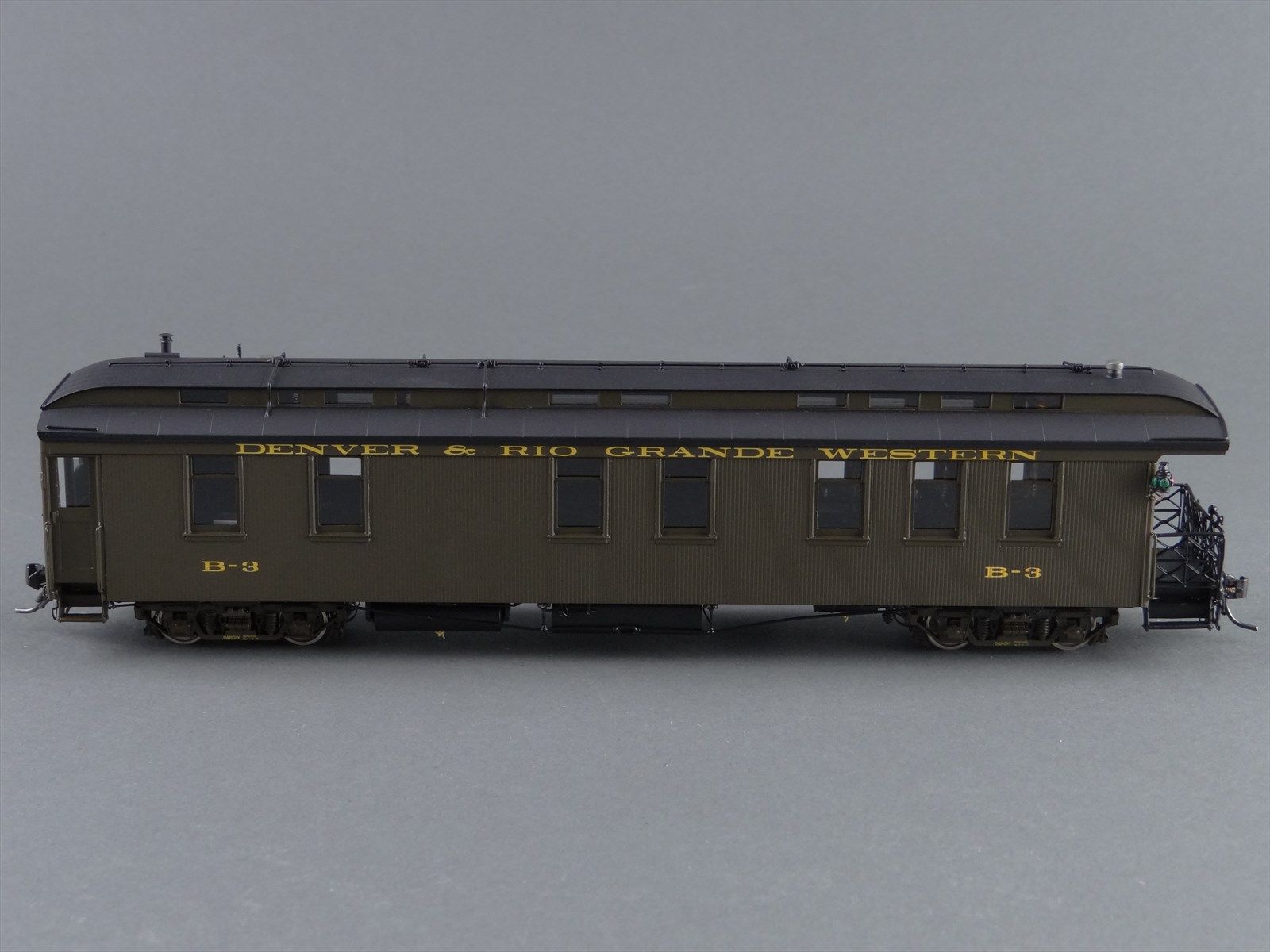 Sn3 Scale Brass Model Train Car - PBL Milestone - D&RGW Business Car #B ...