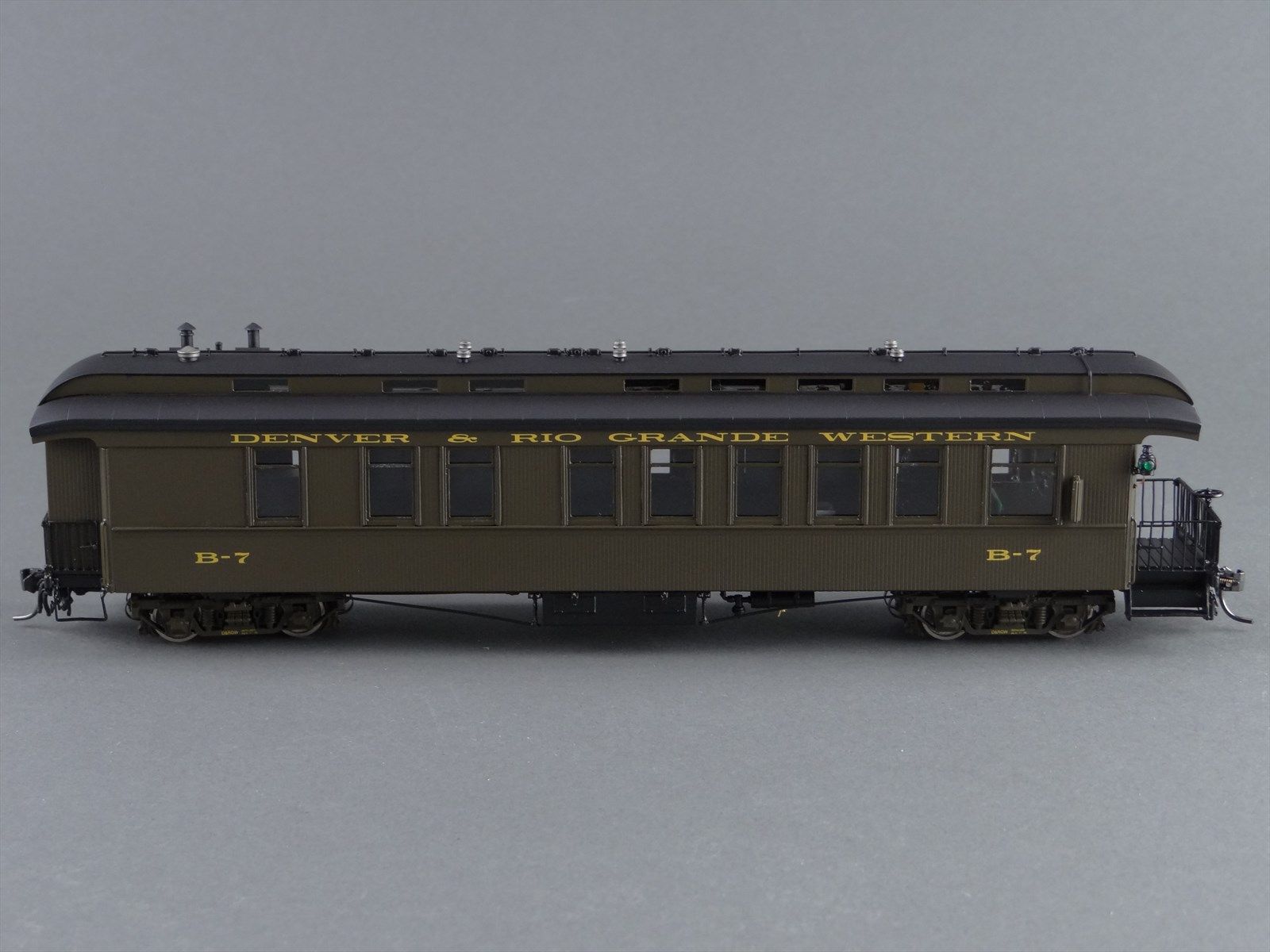 Sn3 Scale Brass Model Train Car - PBL Milestone - D&RGW Business Car #B ...