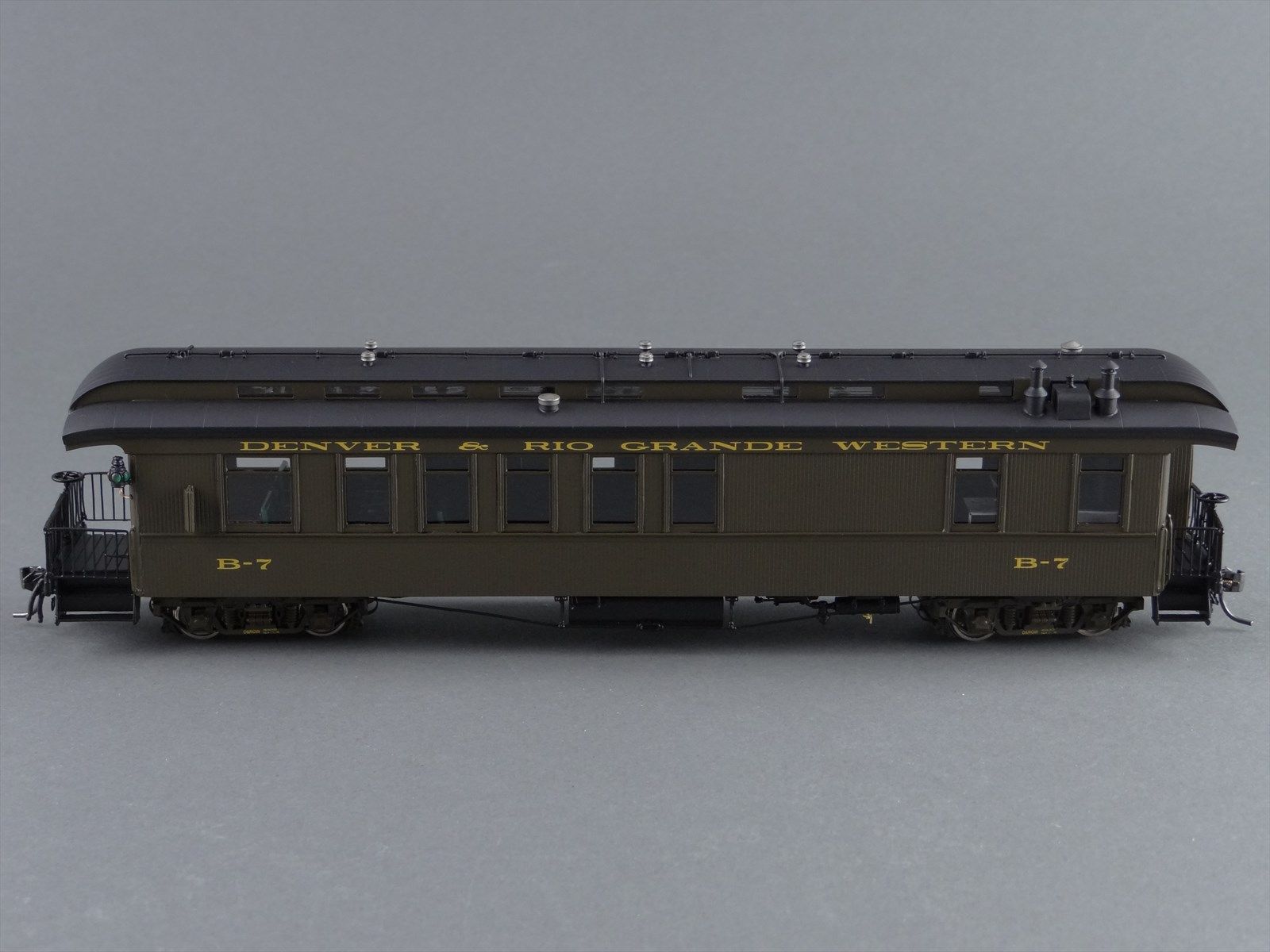 Sn3 Scale Brass Model Train Car - PBL Milestone - D&RGW Business Car #B ...