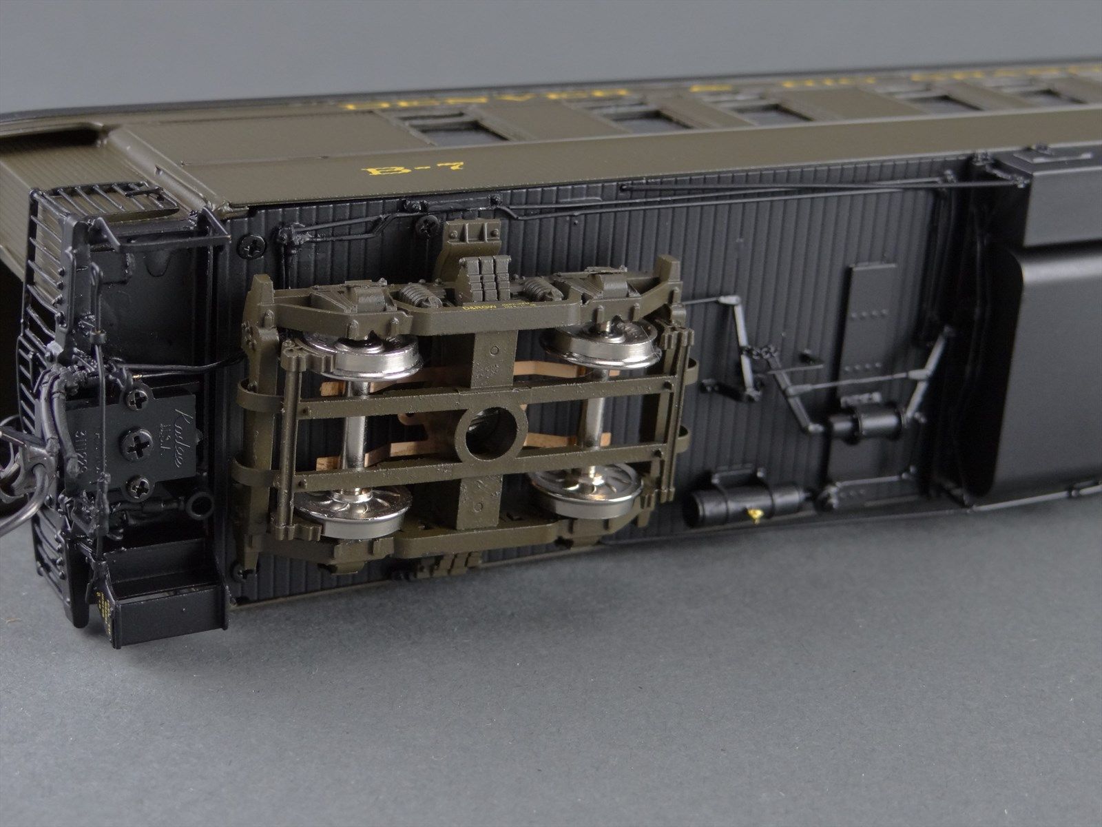 Sn3 Scale Brass Model Train Car - PBL Milestone - D&RGW Business Car #B ...