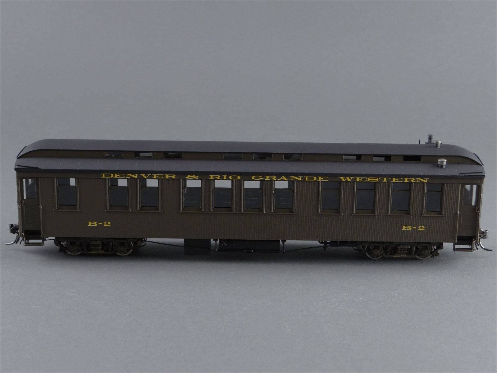 Sn3 Scale Brass Model Train Car - PBL Milestone - D&RGW Business Car #B ...
