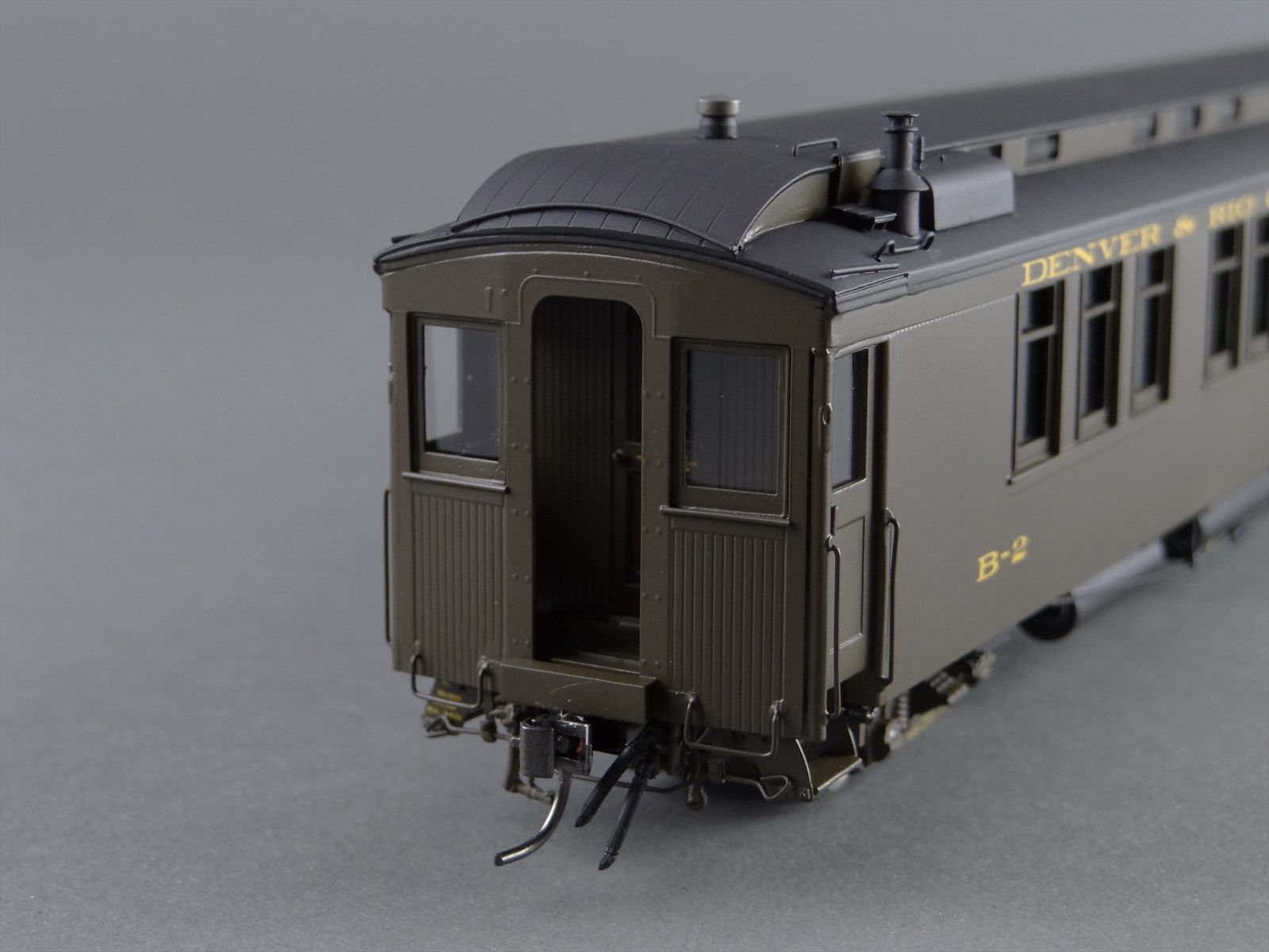 Sn3 Scale Brass Model Train Car - PBL Milestone - D&RGW Business Car #B ...