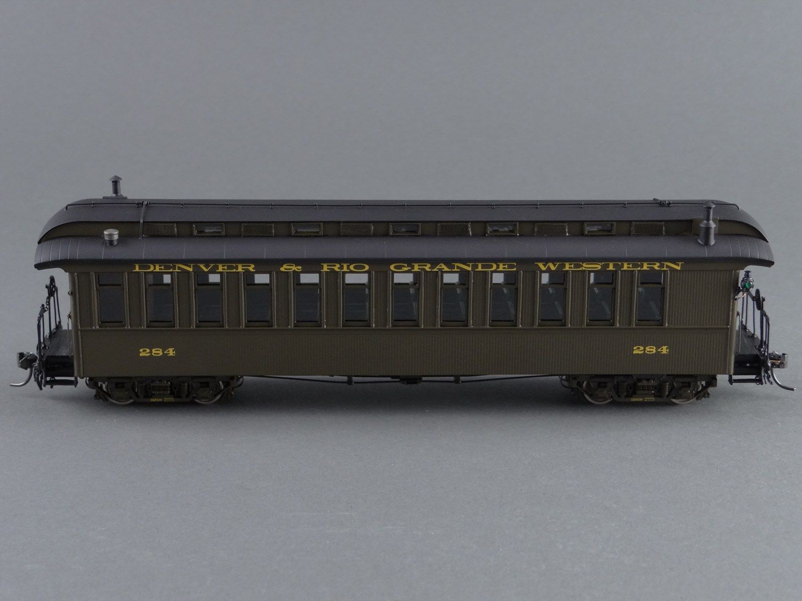 Sn3 Scale Brass Model Train Car - PBL Milestone - D&RGW Coach #284 ...