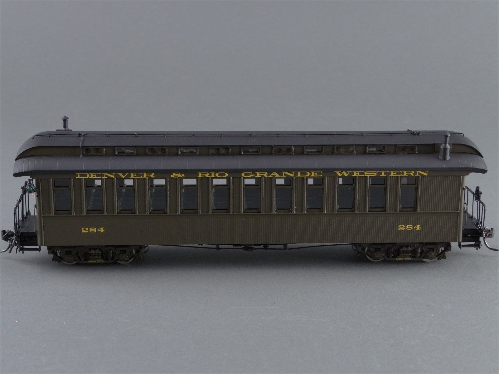 Sn3 Scale Brass Model Train Car - PBL Milestone - D&RGW Coach #284 ...