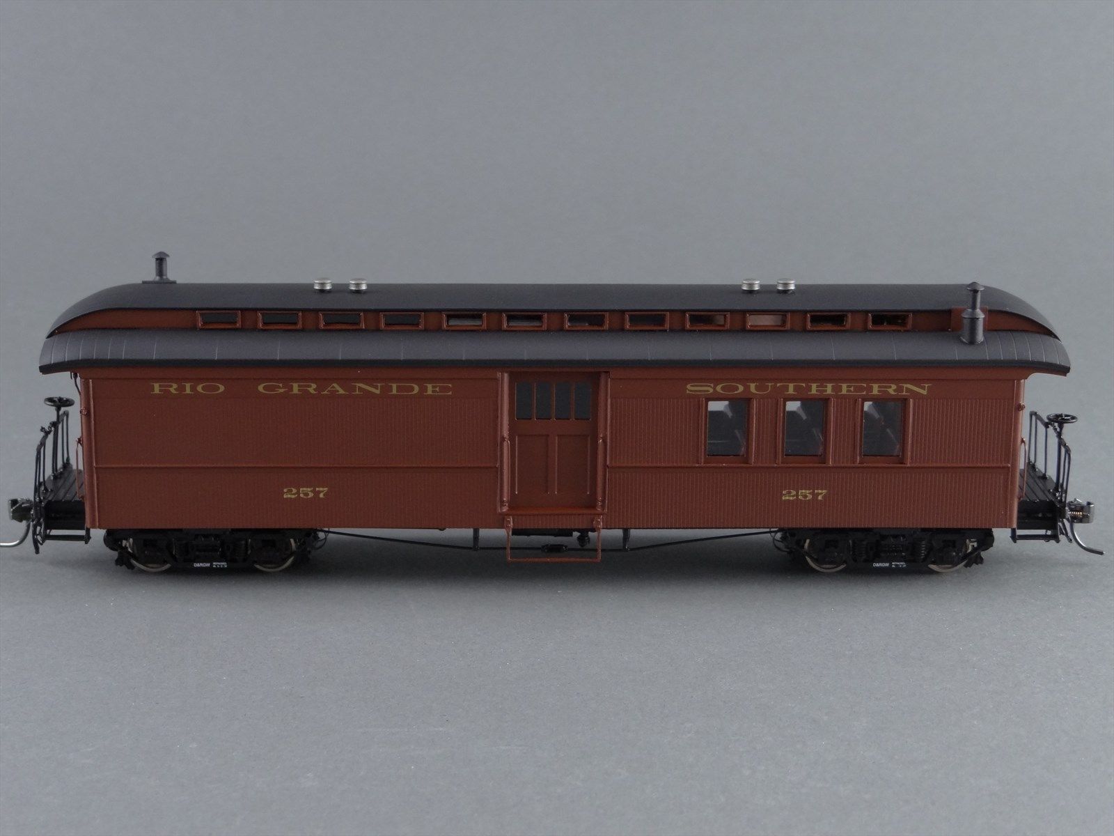 Sn3 Scale Brass Model Train Car - PBL Milestone -RGS Combine #257 ...