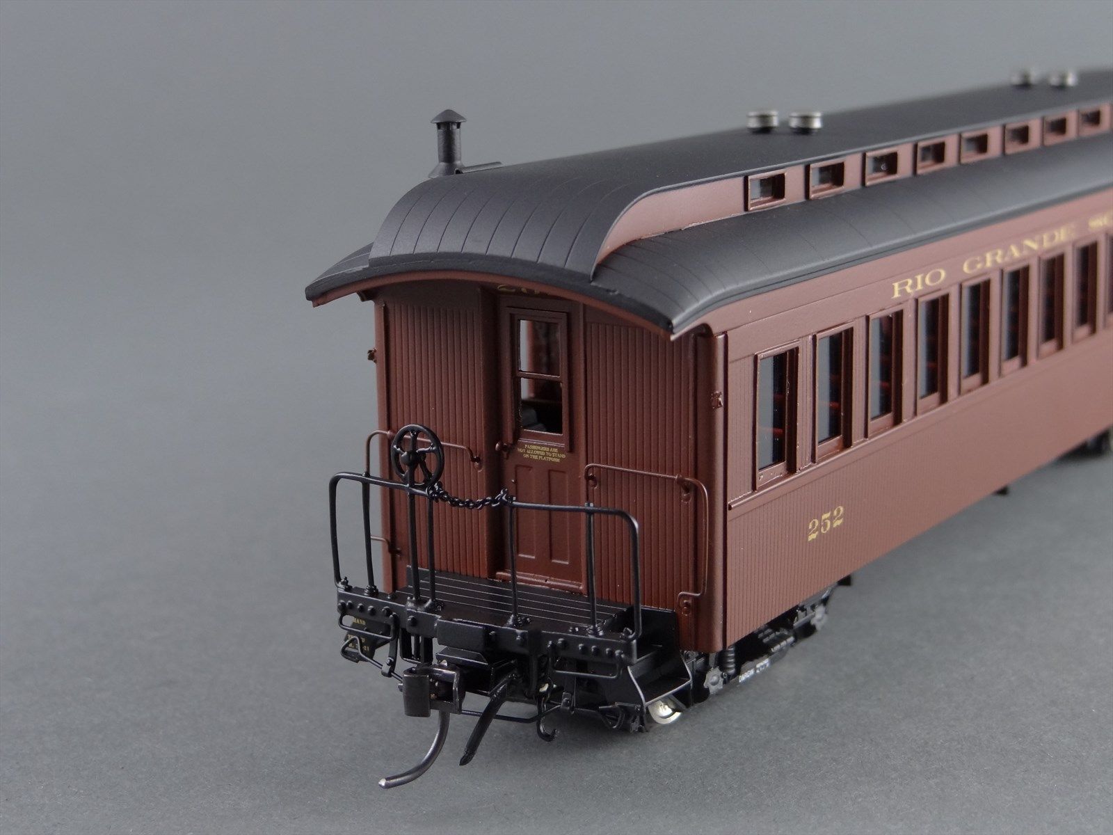 Sn3 Scale Brass Model Train Car - PBL Milestone - RGS Coach #252 ...
