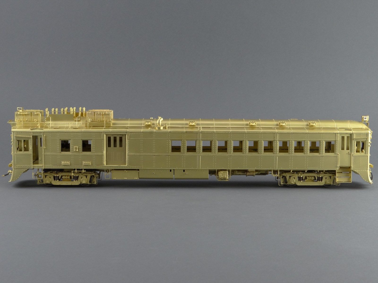 O Scale 2-Rail Brass Model Train - OMI 0285 Overland Erie Motor Car ...