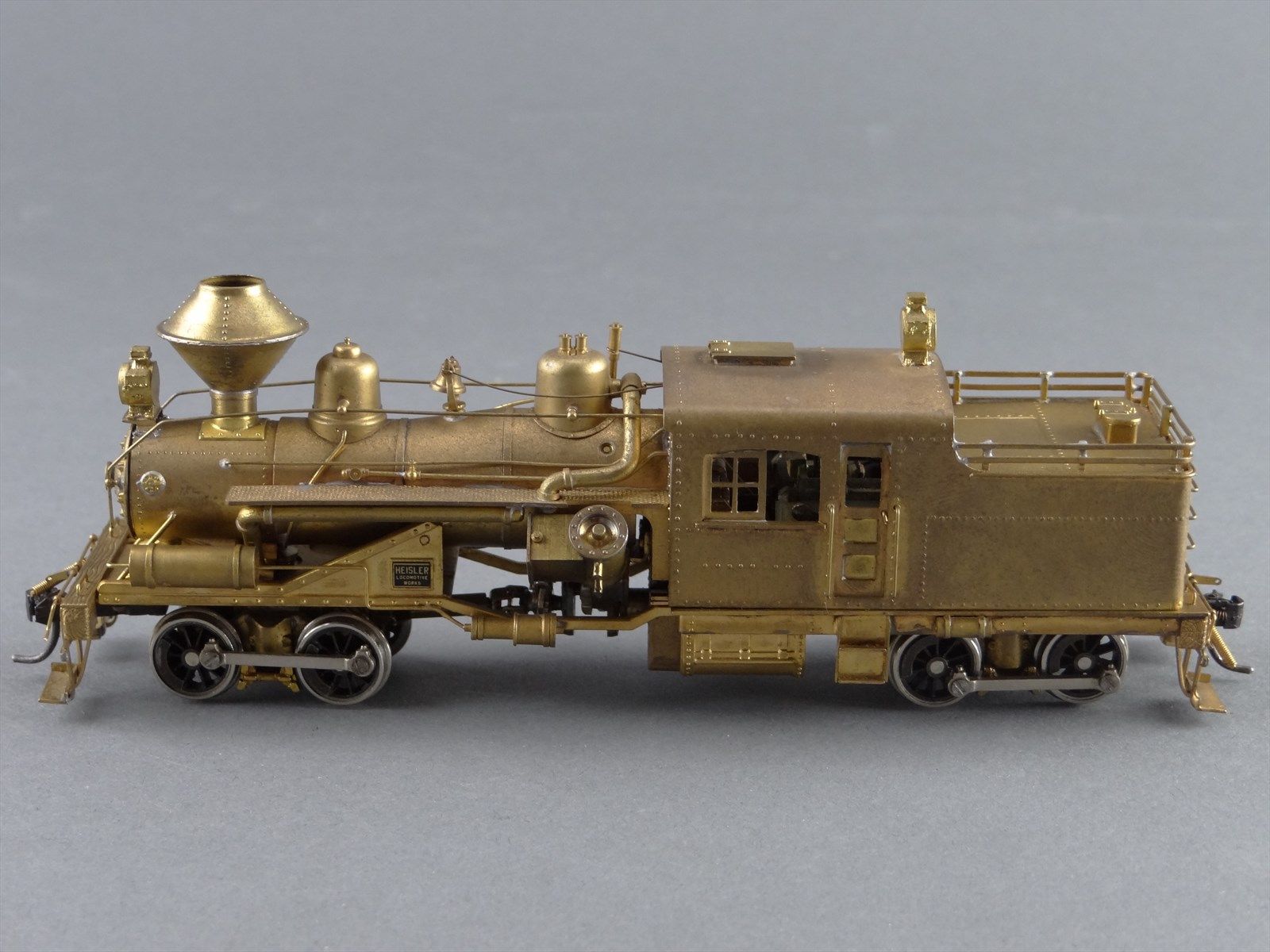 HO Brass Model Train - PFM United 2-Truck Logging Heisler Geared Engine ...