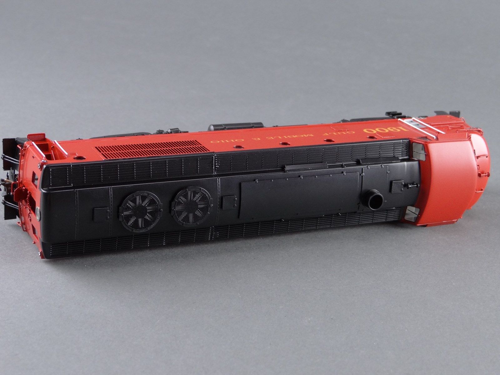 HO Brass Model Train - Ampolex - Ajin Ingalls 4-S GM&O Red #1900 - w ...