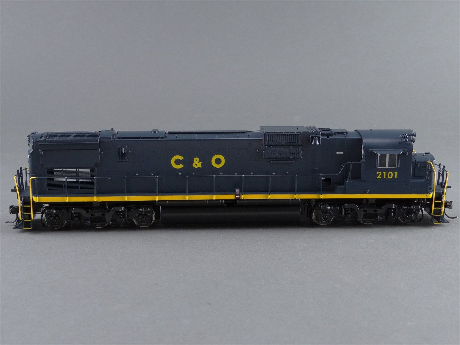 HO Brass Model Train - OMI 6151.1 C&O Chesapeake & Ohio ALCO C630 ...