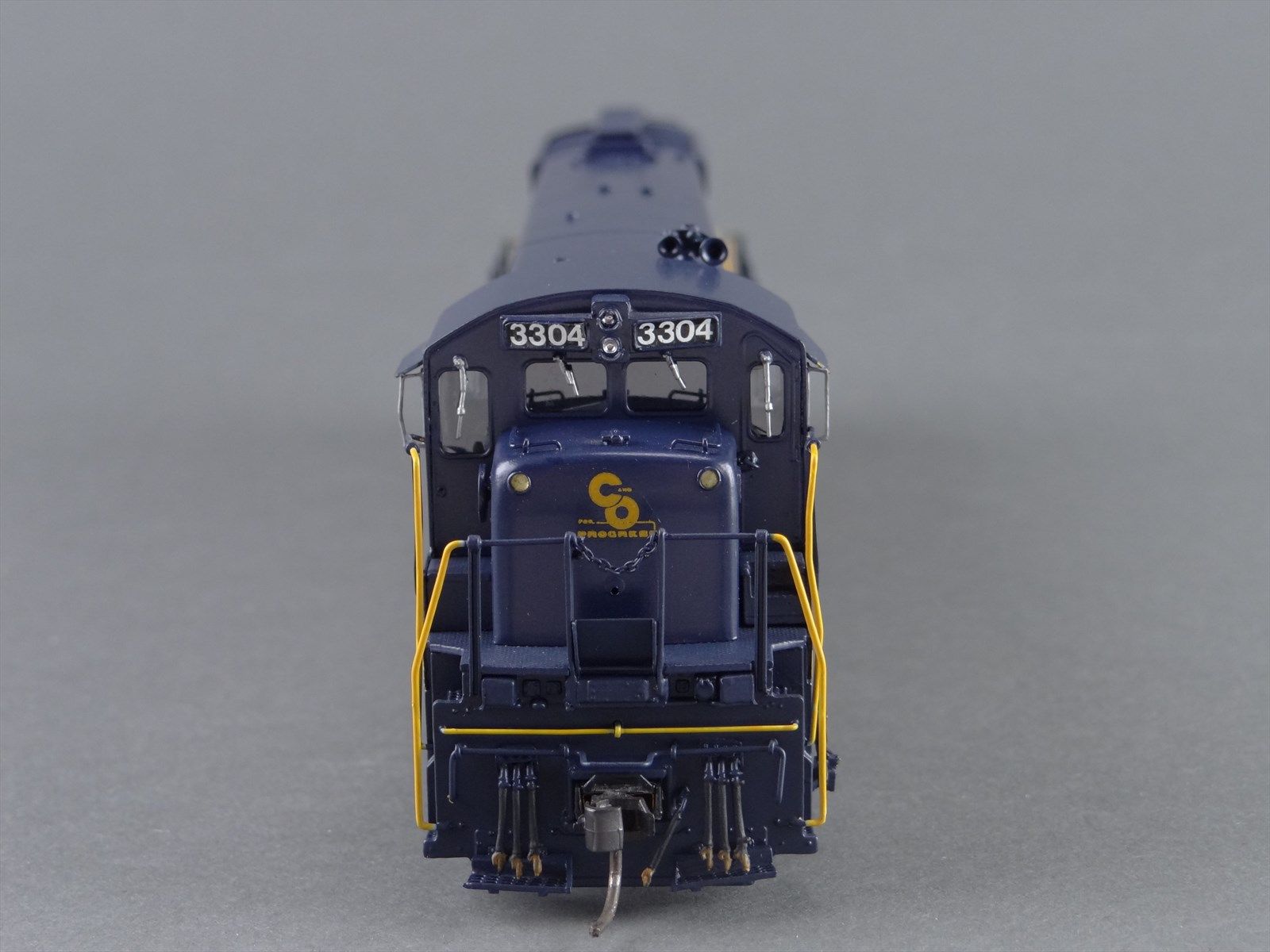 HO Brass Model Train - OMI 5099.1 C&O Chesapeake & Ohio U30C Diesel ...