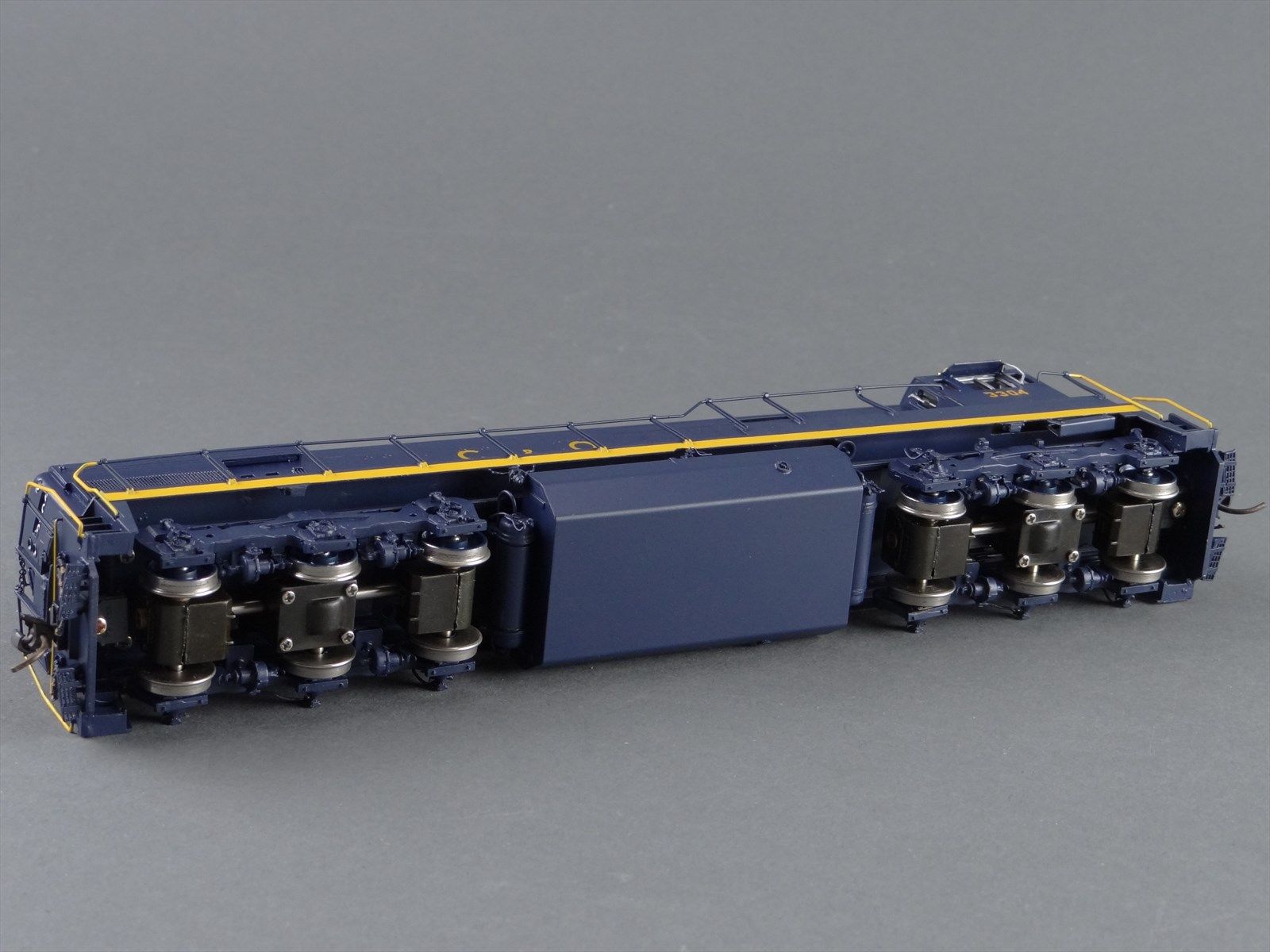 HO Brass Model Train - OMI 5099.1 C&O Chesapeake & Ohio U30C Diesel ...