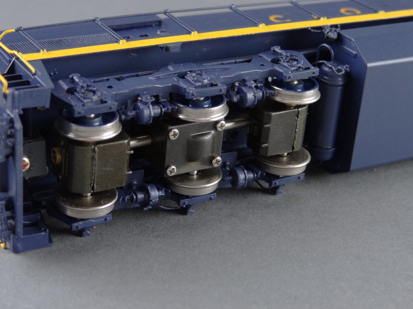 HO Brass Model Train - OMI 5099.1 C&O Chesapeake & Ohio U30C Diesel ...