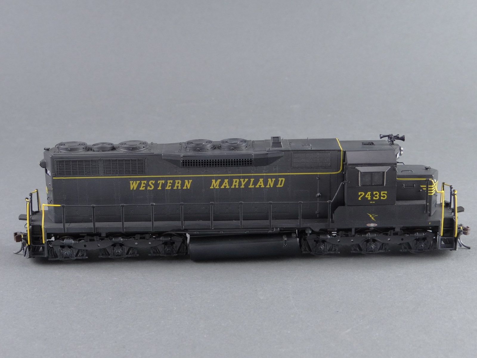 HO Brass Model Train - OMI 5543 WM Western Maryland SD35 Diesel #7435 ...