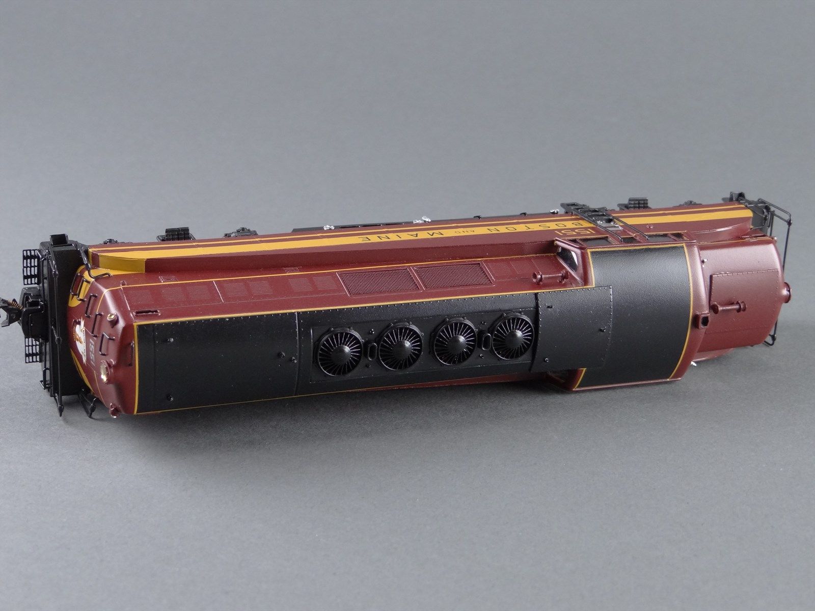 HO Brass Model Train - OMI 1879.1 B&M Boston & Maine EMD BL-2 Diesel ...