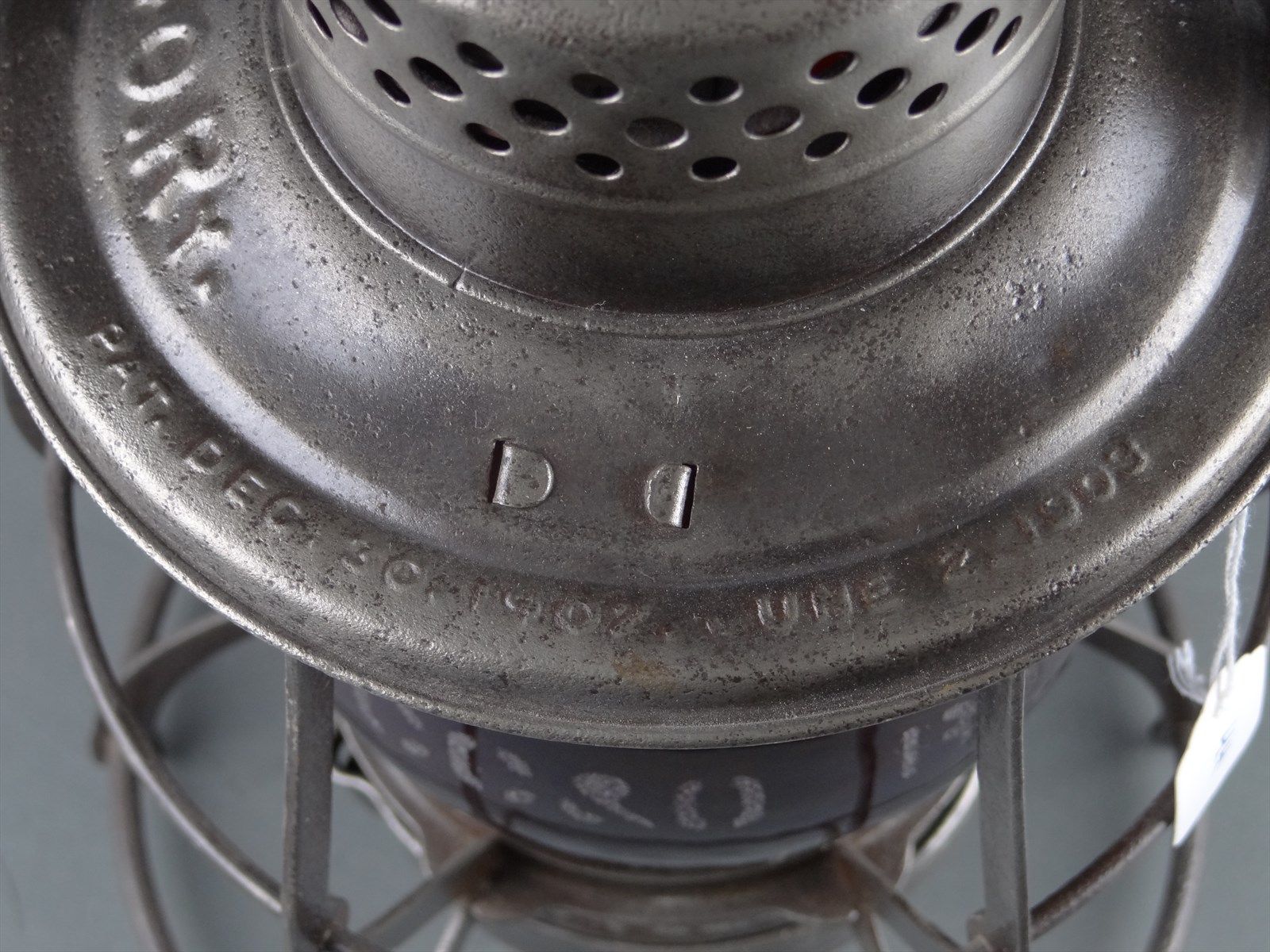 Lantern - Keystone Casey Lantern - Tall Globe - Red CC&O Ry