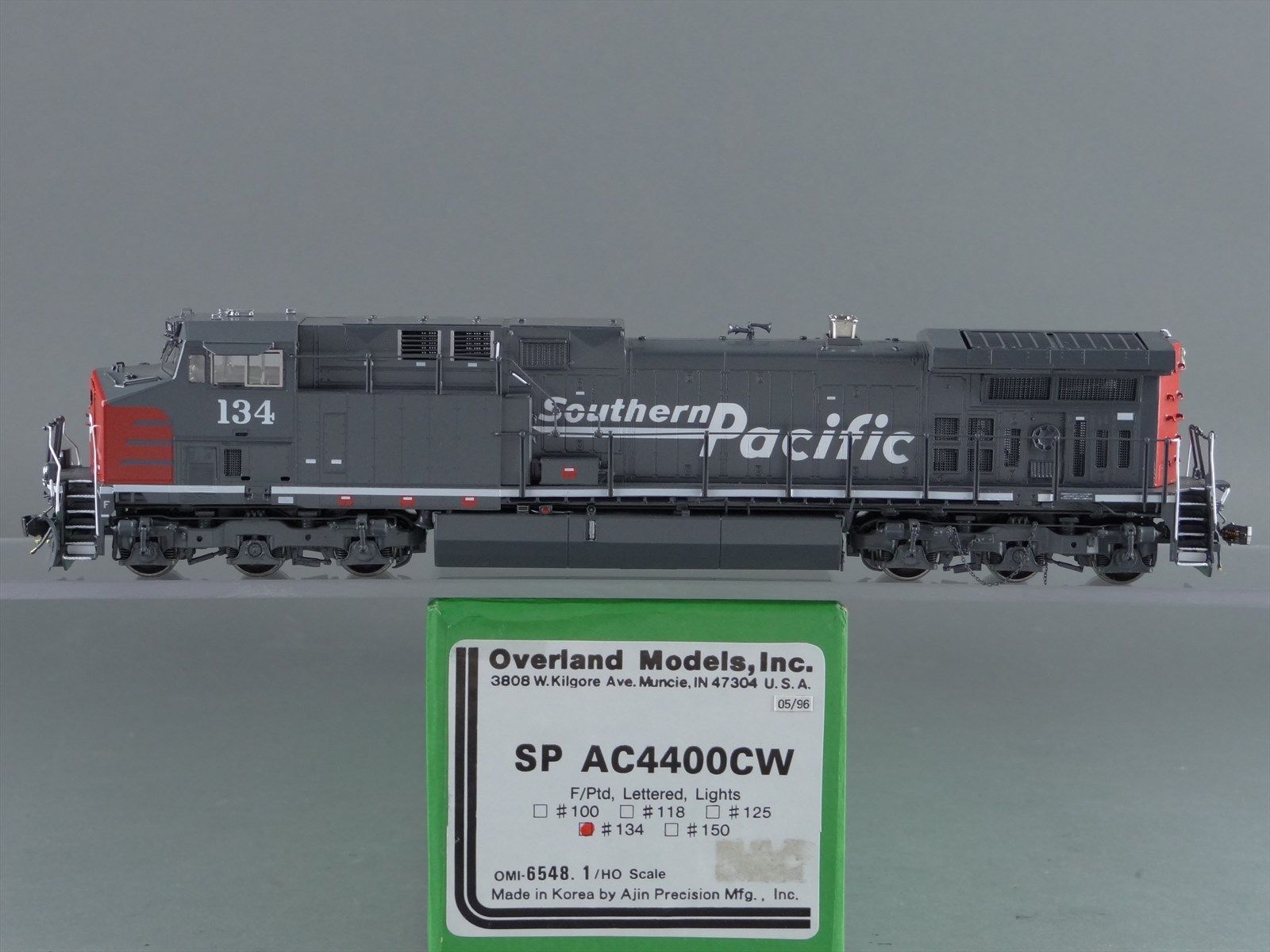 HO Brass OMI 6548.1 SP Southern Pacific AC4400CW Diesel #134
