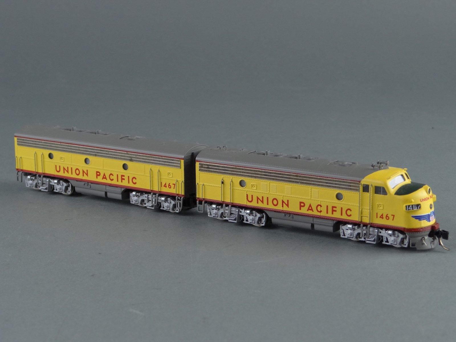 N Scale Brass Key Imports UP Union Pacific F7 F7A F7B Diesel Set #1467