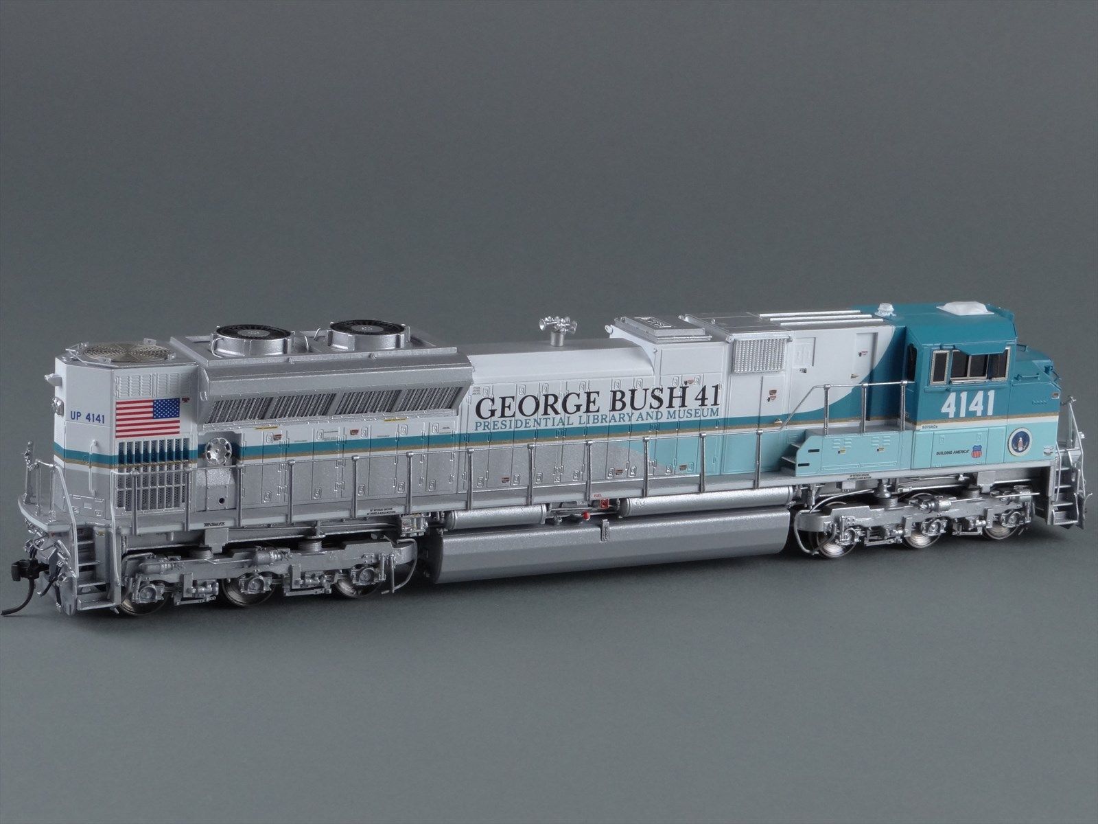 HO Brass Overland OMI UP George Bush #4141 UP SD70ACe Diesel - DC / DCC
