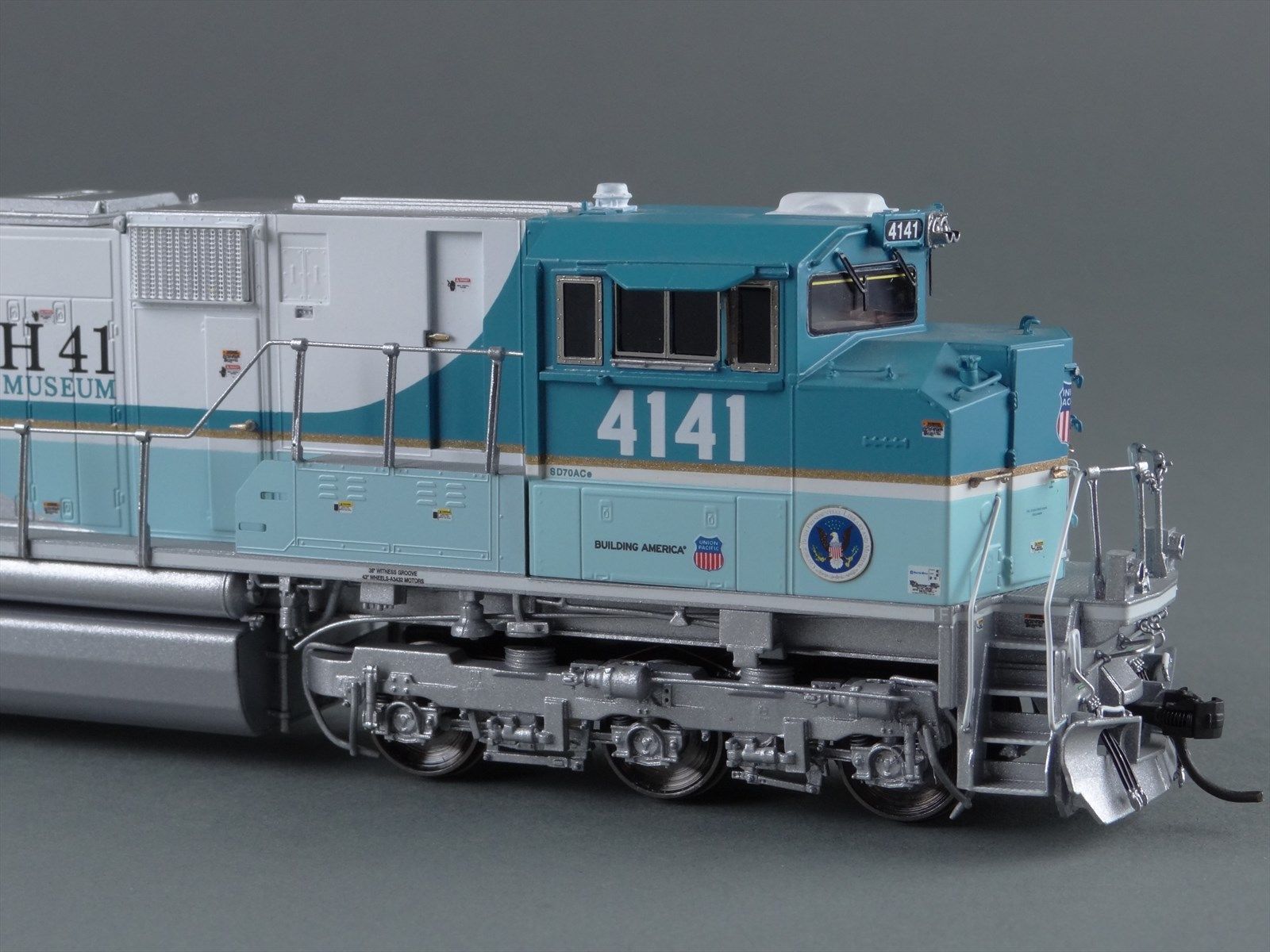 HO Brass Overland OMI UP George Bush #4141 UP SD70ACe Diesel - DC / DCC