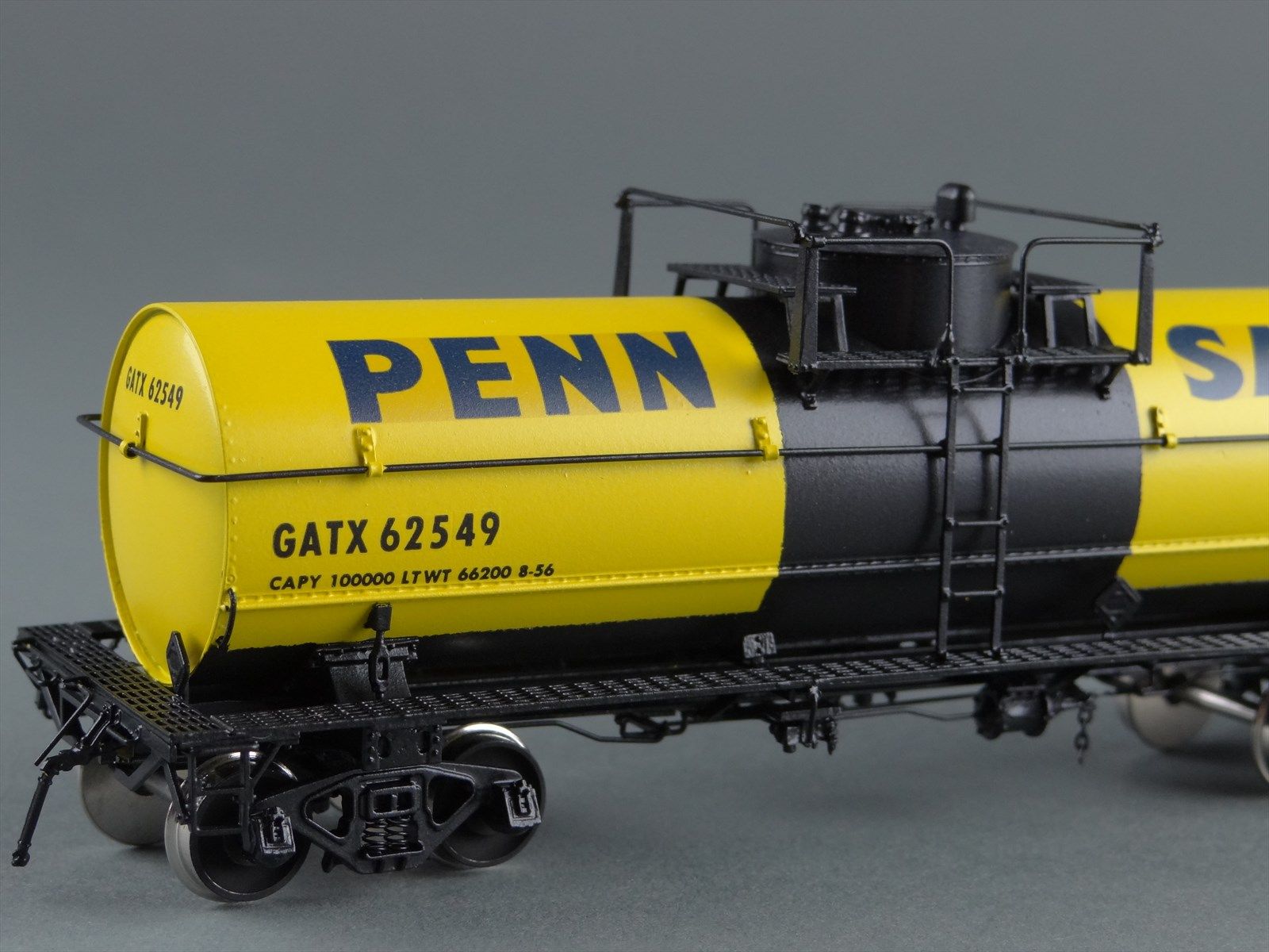 HO Brass Overland GATX 8000 Gal Single Dome Tank Car PENN SALT #62549