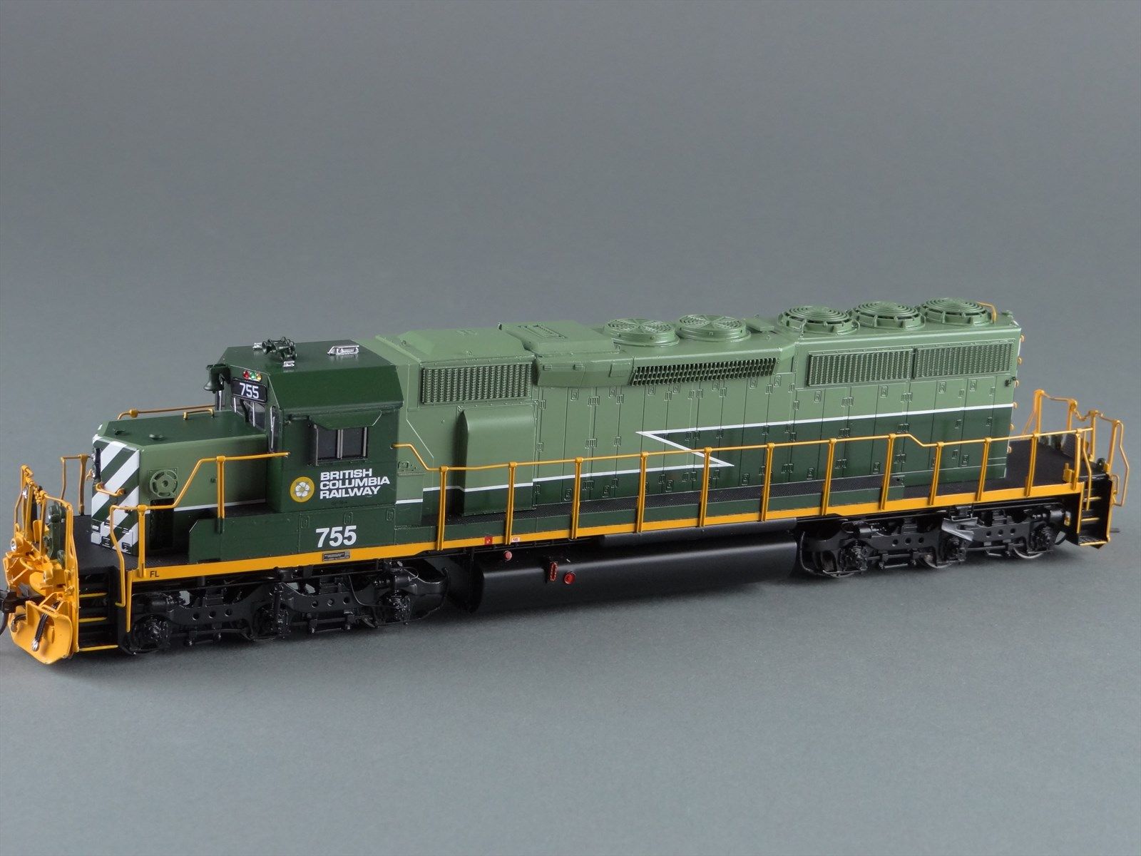 HO Brass OMI 87010005.1 Overland BCR BC Rail SD40-2 Diesel #755