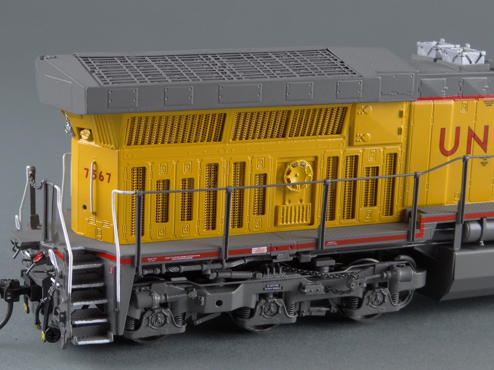 HO Brass OMI 6582.1 Overland UP Union Pacific C60AC Diesel #7567
